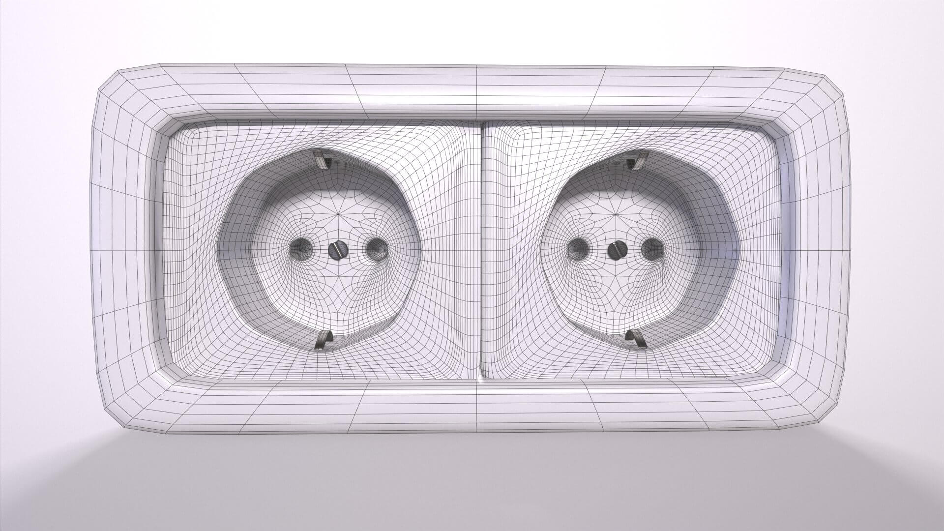 Electrical Socket - 3D Model by muharremadk