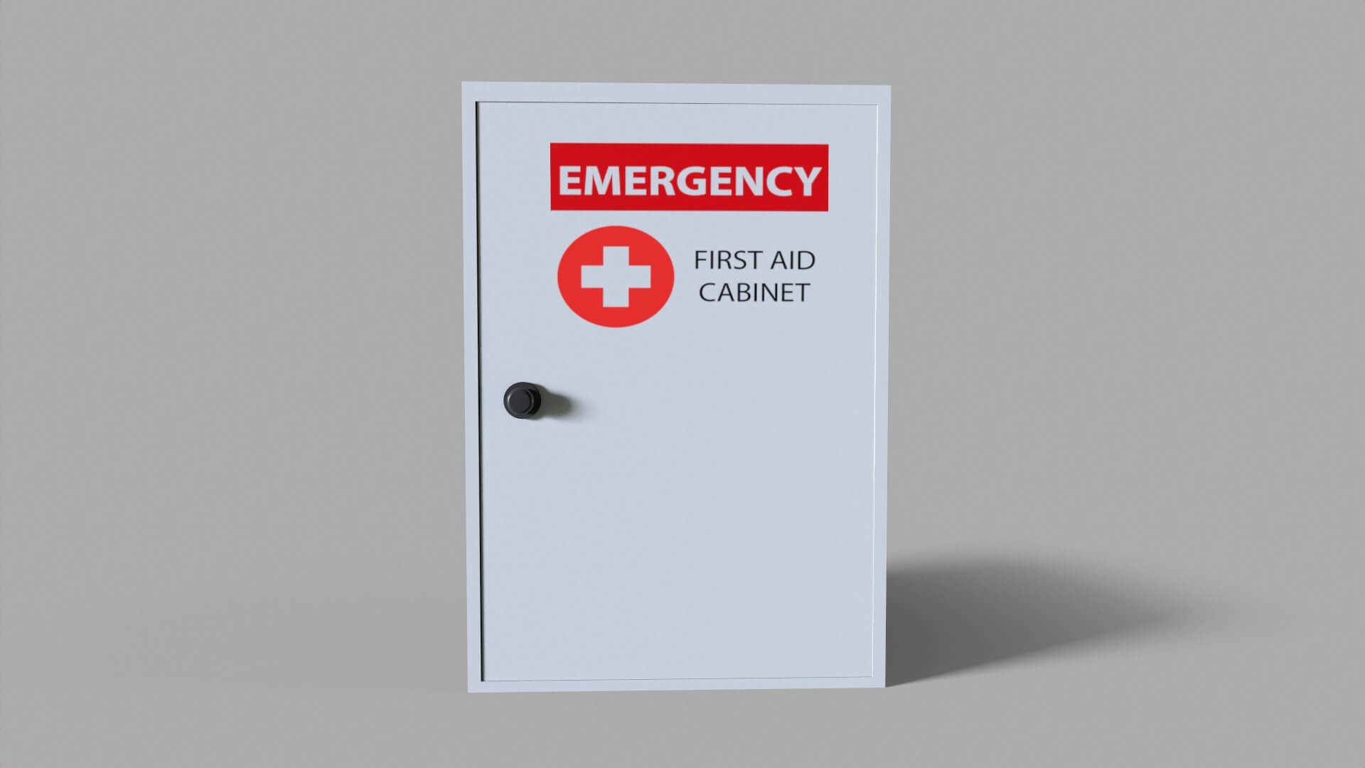 First Aid Cabinet - 3D Model by muharremadk