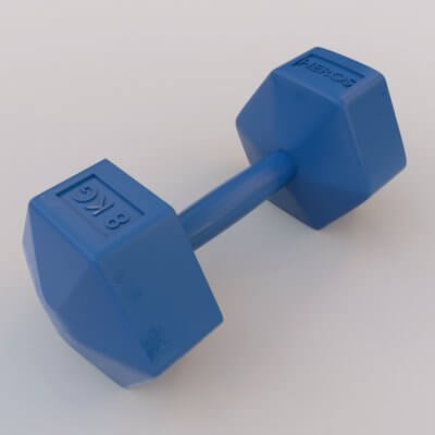 Heros Dumbell - 3D Model by muharremadk