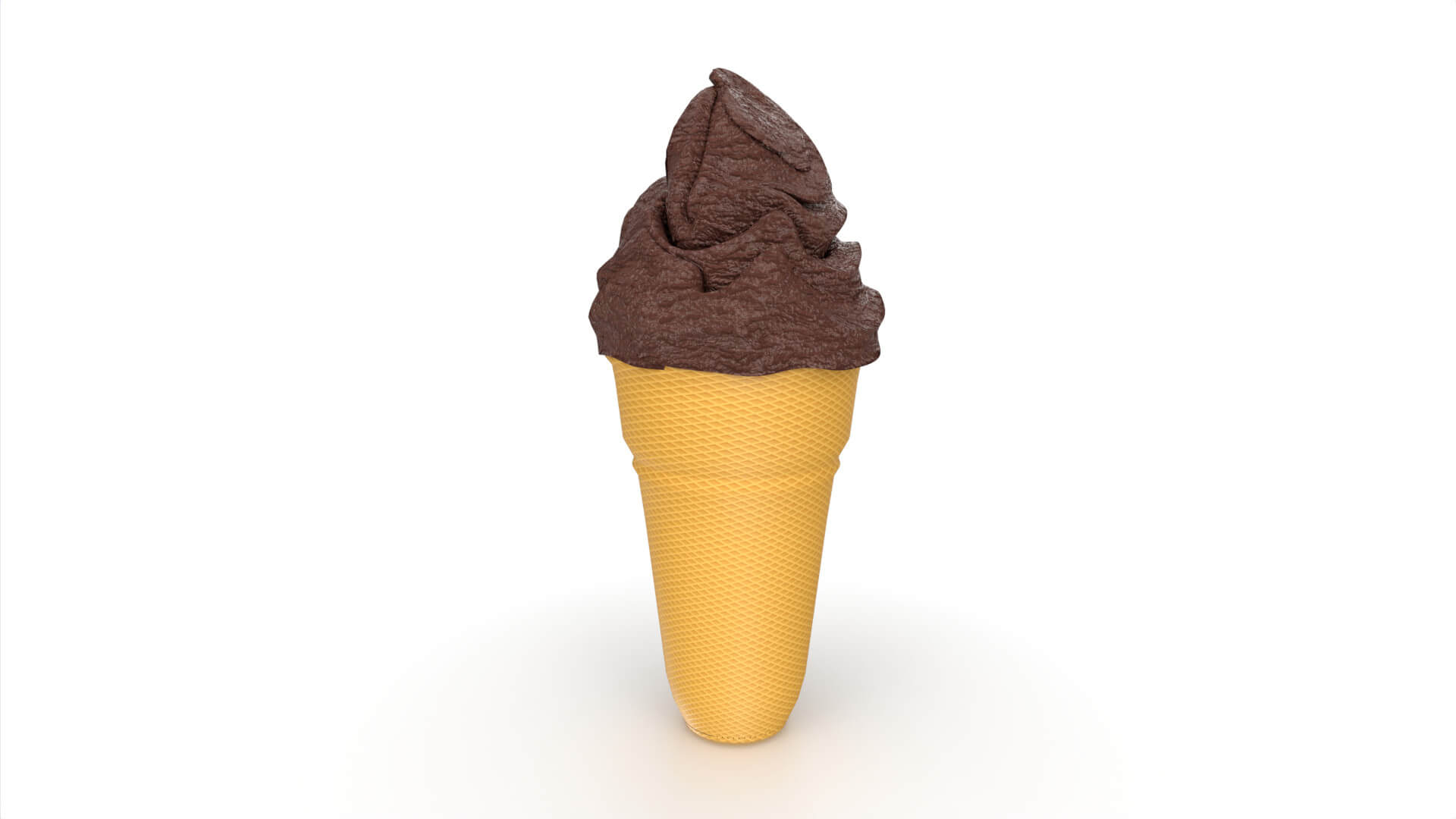 Ice Cream Cone - 3D Model by muharremadk