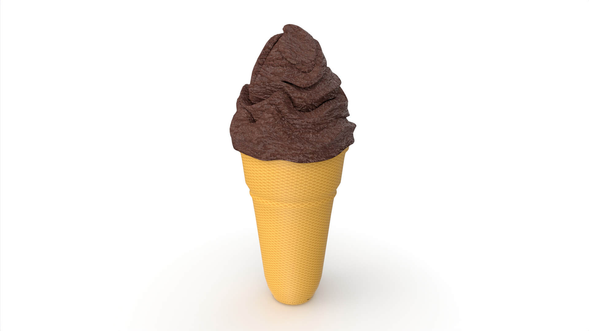 Ice Cream Cone - 3D Model by muharremadk