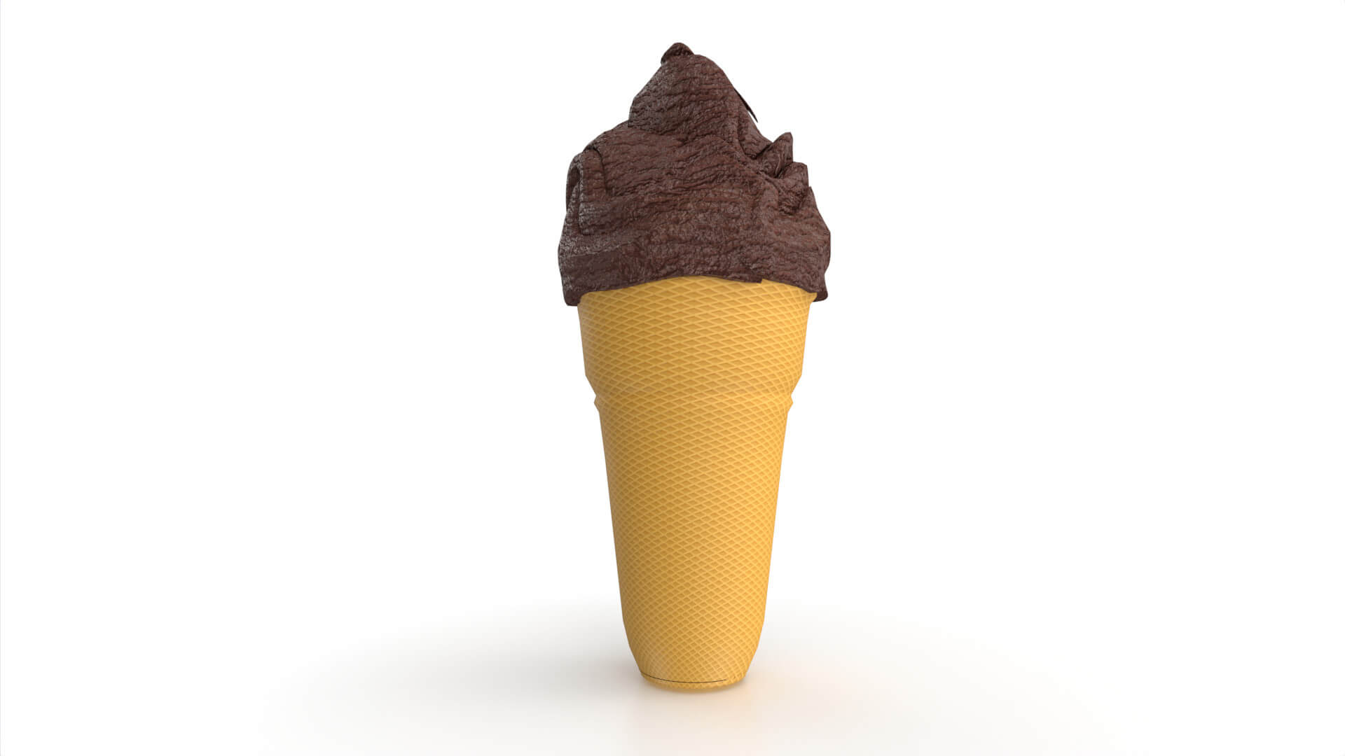 Ice Cream Cone - 3D Model by muharremadk