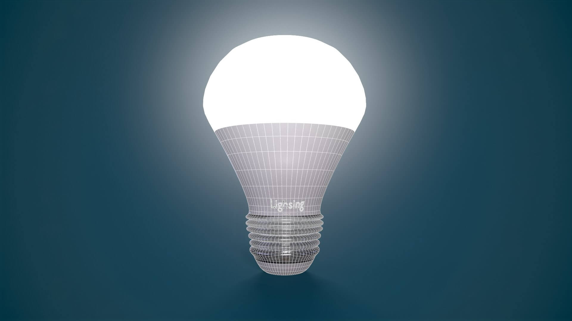 LED Light Bulb - 3D Model by muharremadk
