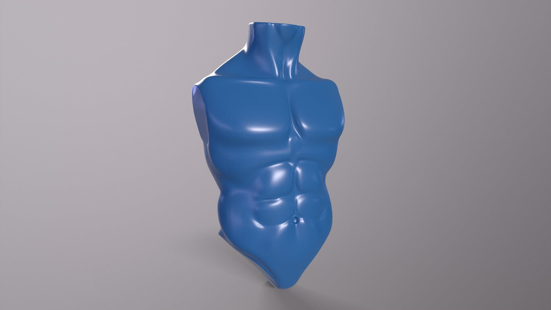 Male Torso Base Mesh - 3D Model by muharremadk