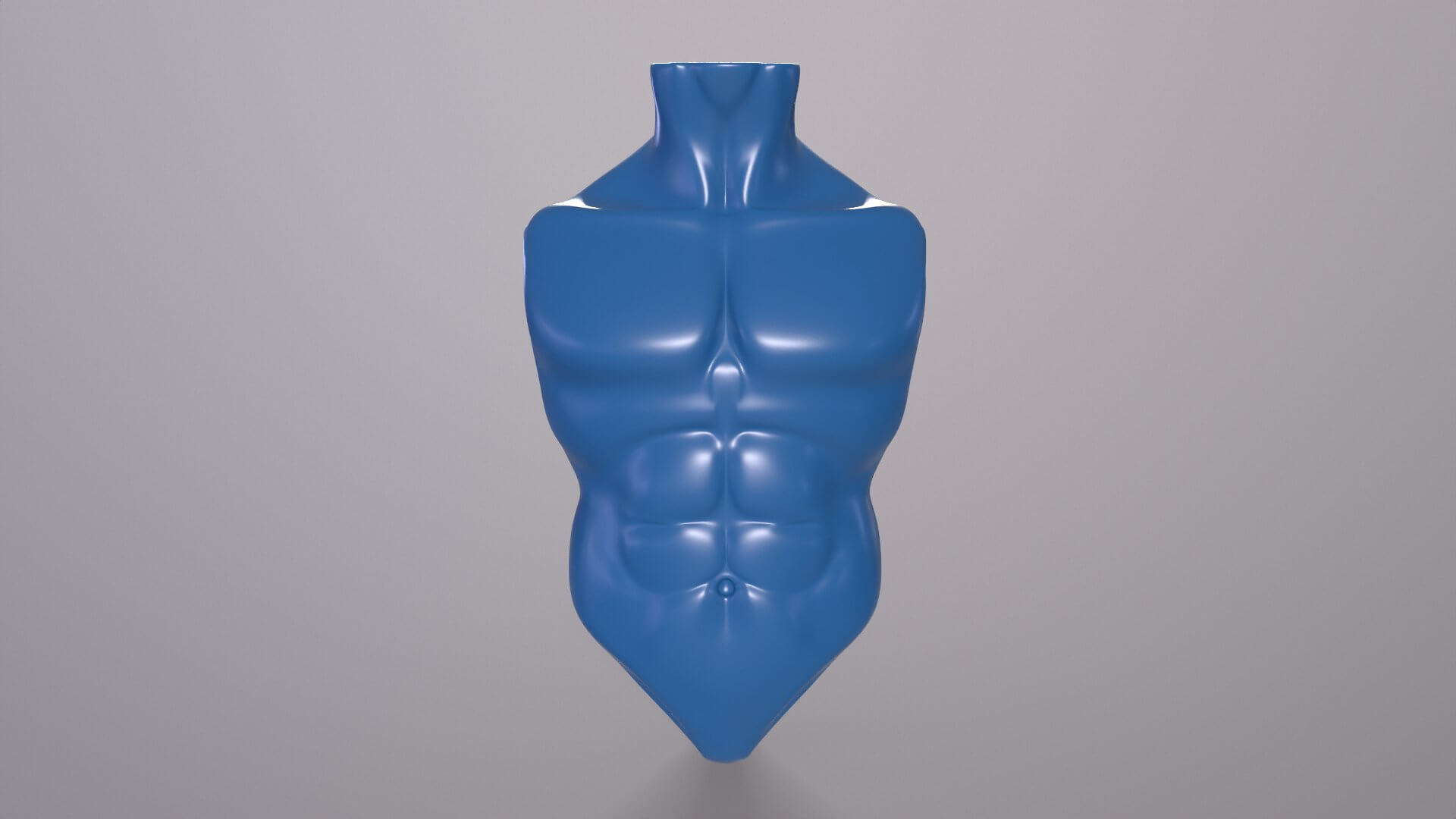 Male Torso Base Mesh - 3D Model by muharremadk