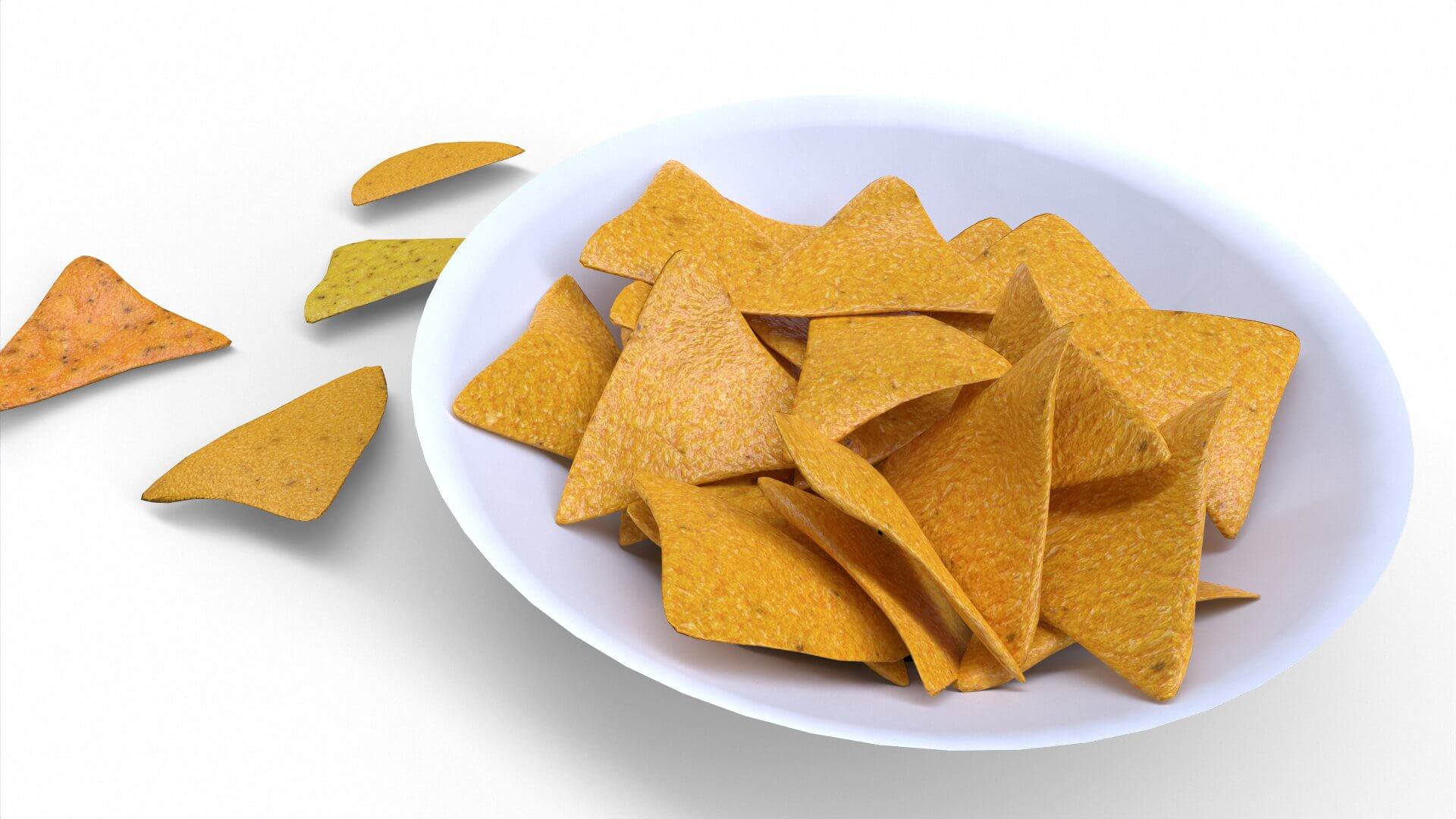 Nacho Chips - 3D Model by muharremadk