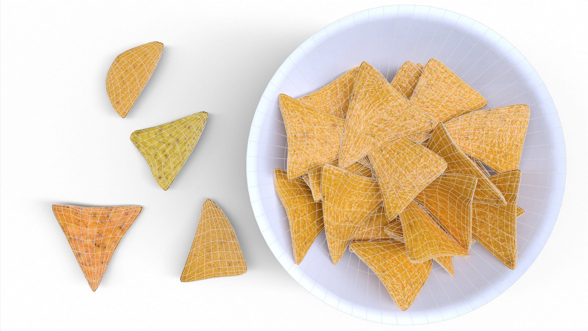 Nacho Chips - 3D Model by muharremadk
