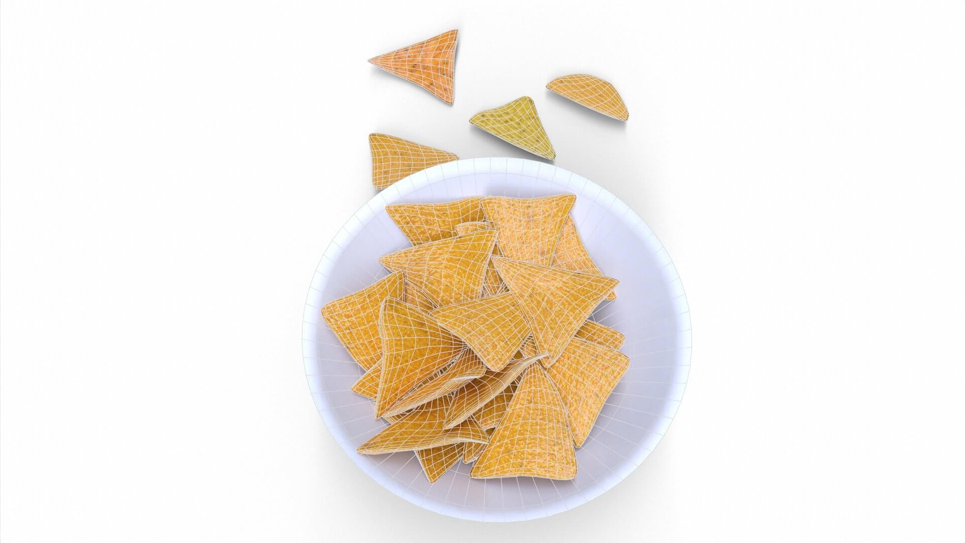 Nacho Chips - 3D Model by muharremadk