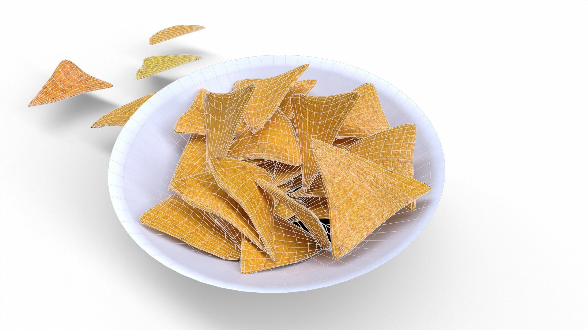 Nacho Chips - 3D Model by muharremadk