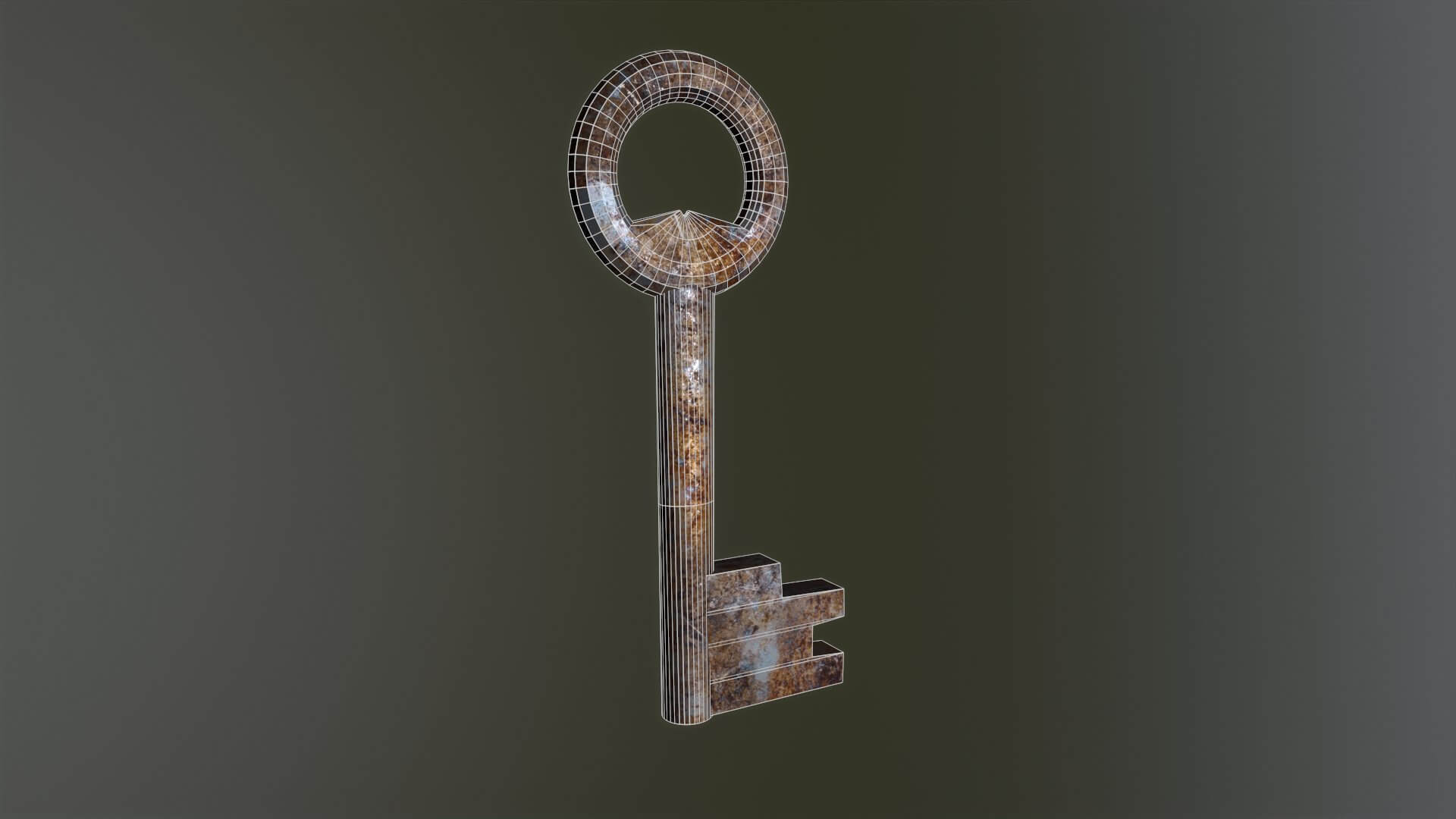 Old Keys - 3D Model by muharremadk