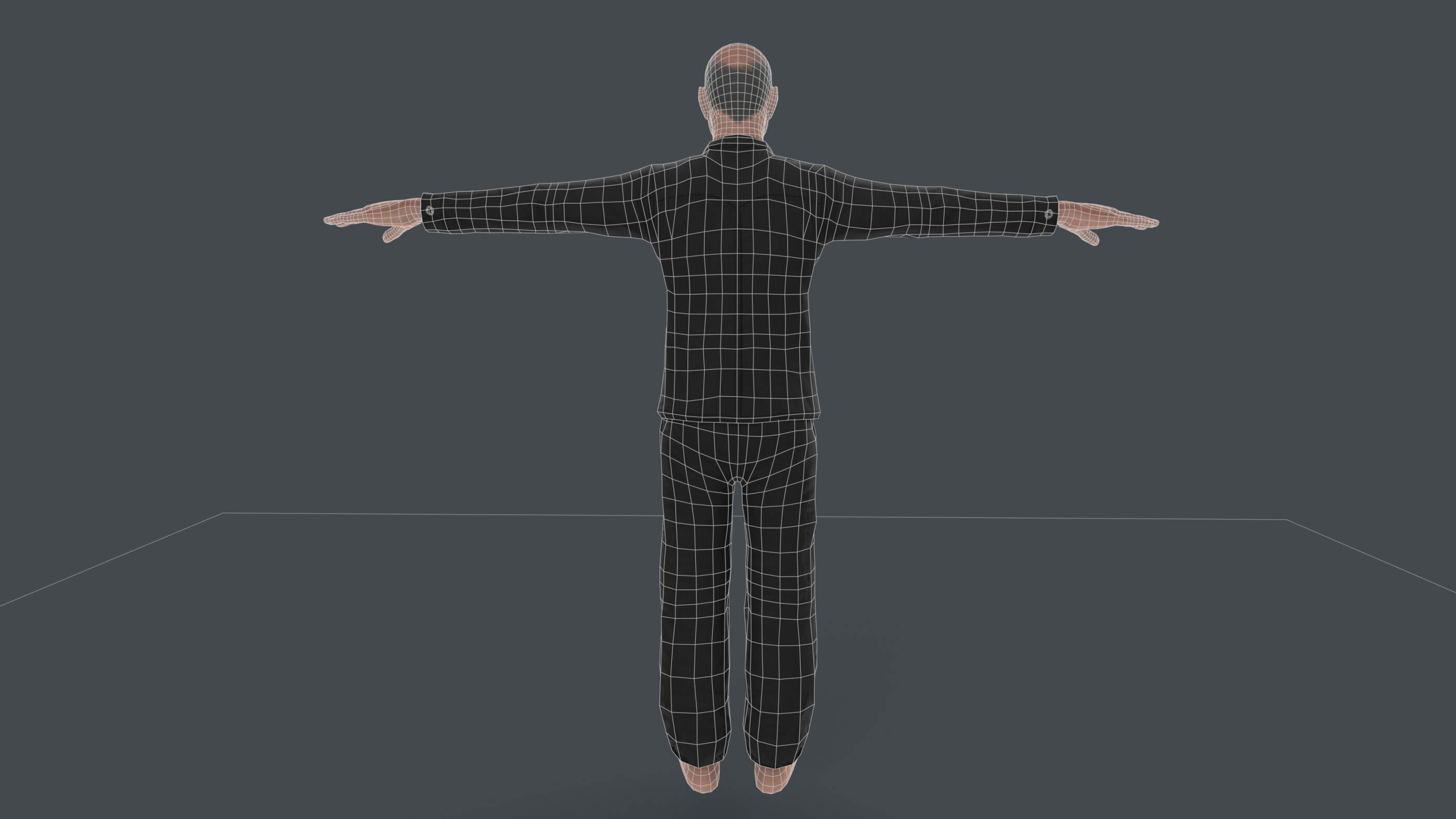 Old Man Character - 3D Model by muharremadk