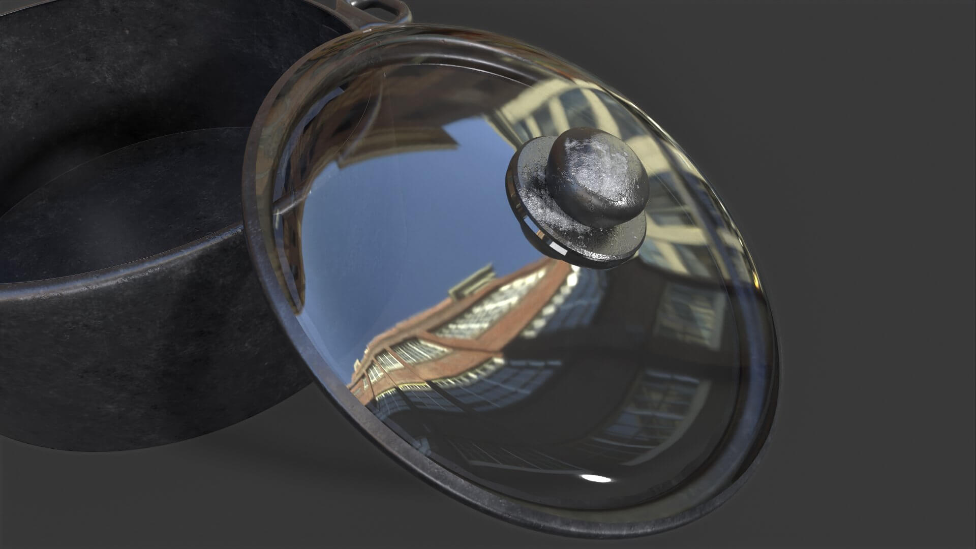 Old Rusty Cooking Pot - 3D Model by muharremadk