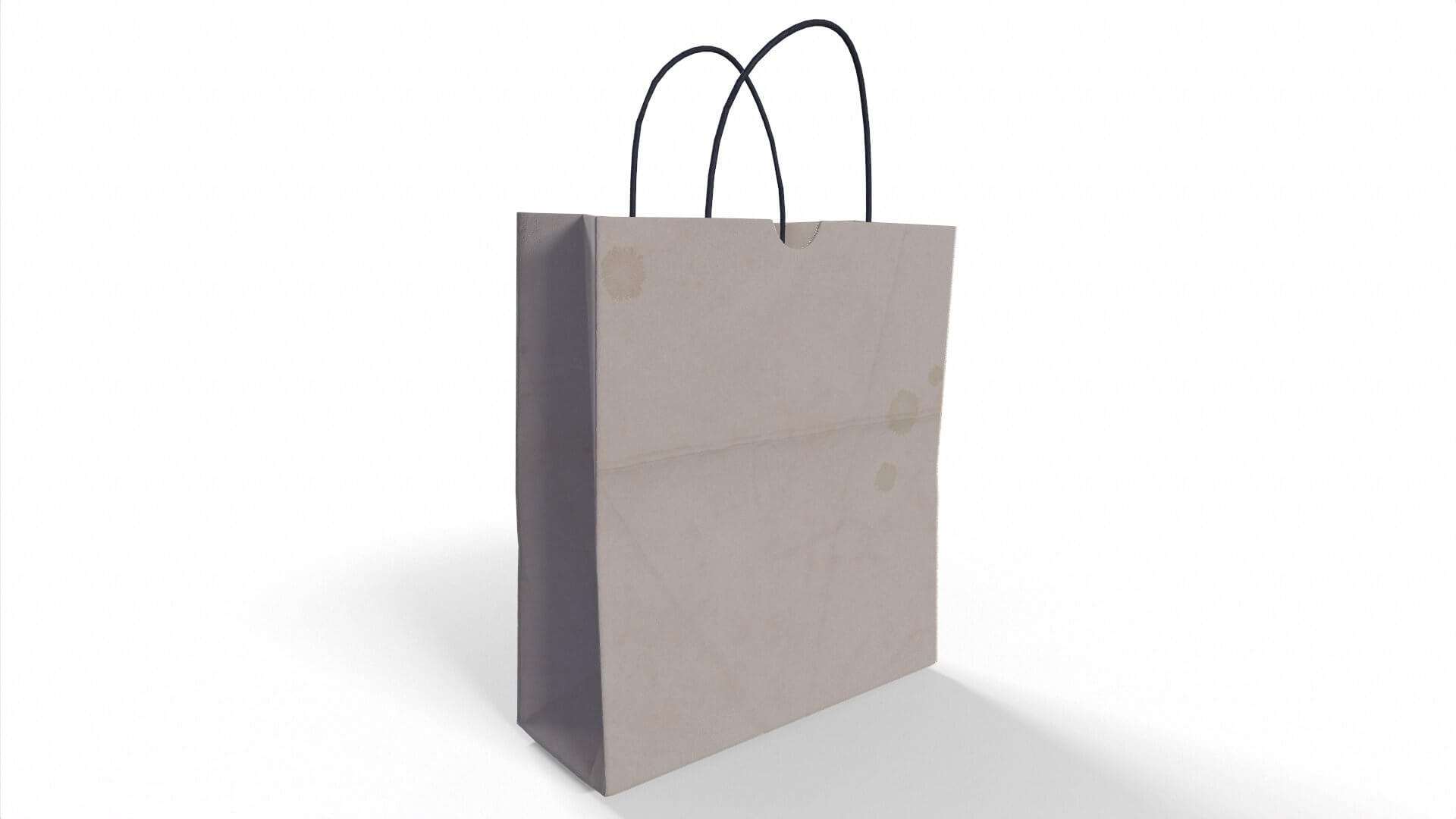 Paper Bag - 3D Model by muharremadk