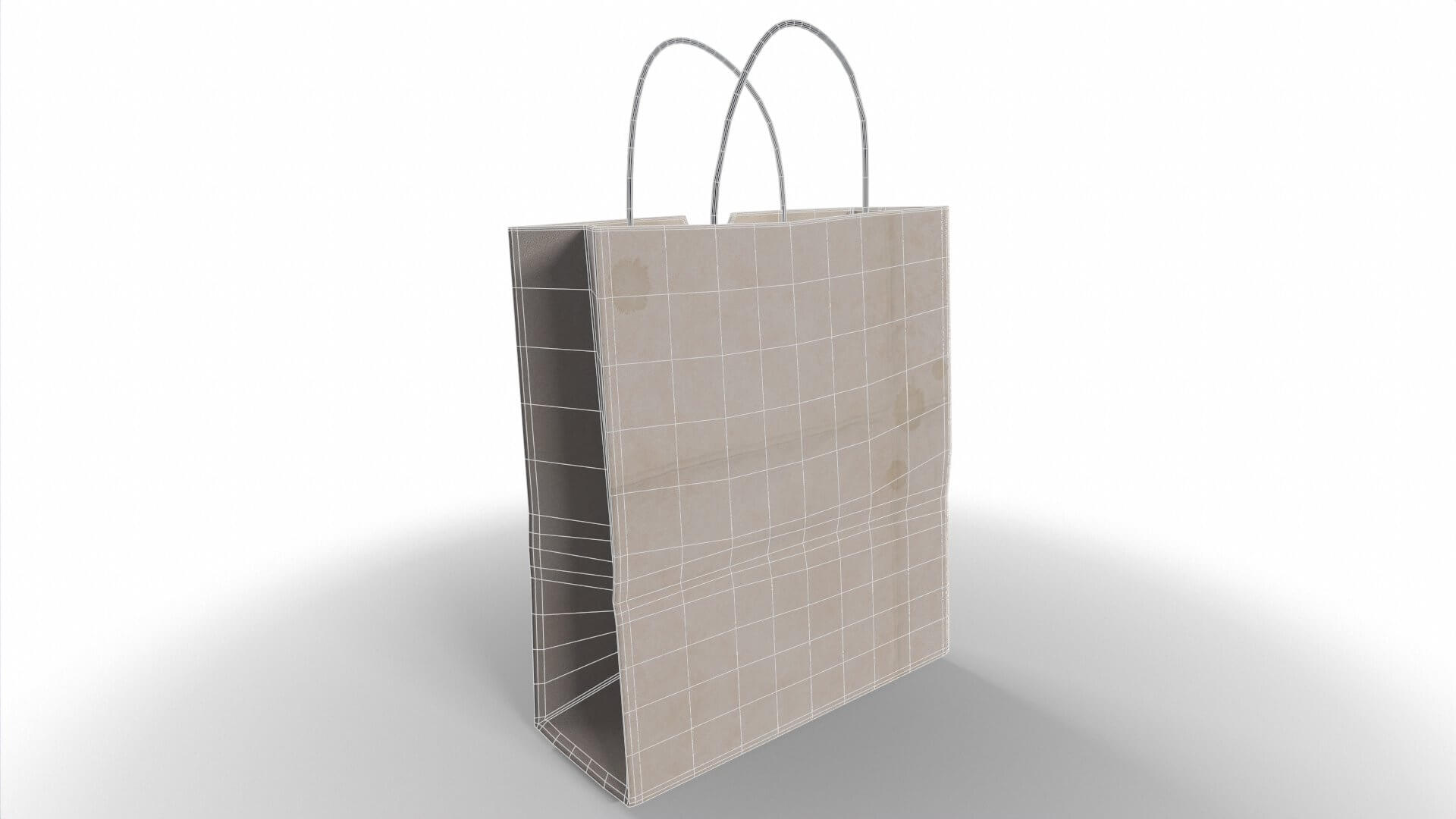Paper Bag - 3D Model by muharremadk
