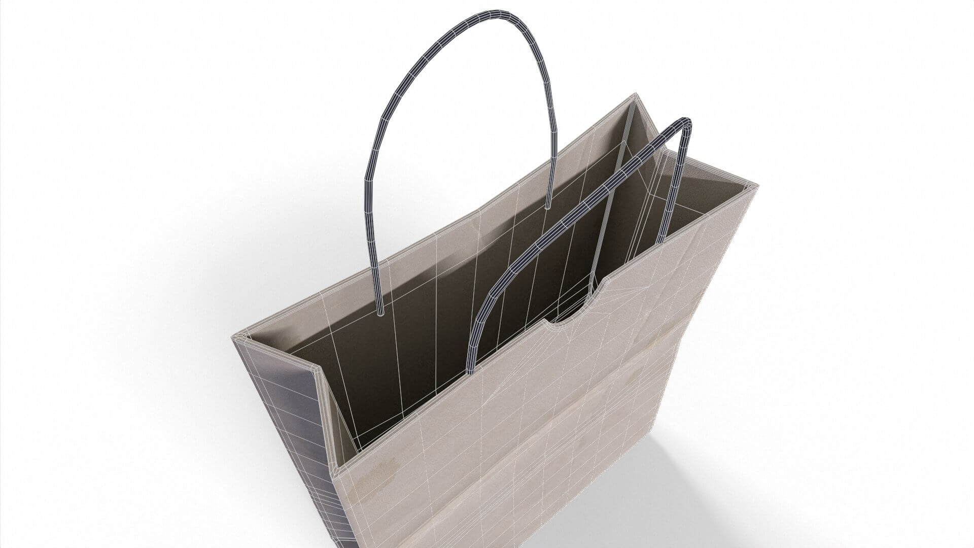 Paper Bag - 3D Model by muharremadk