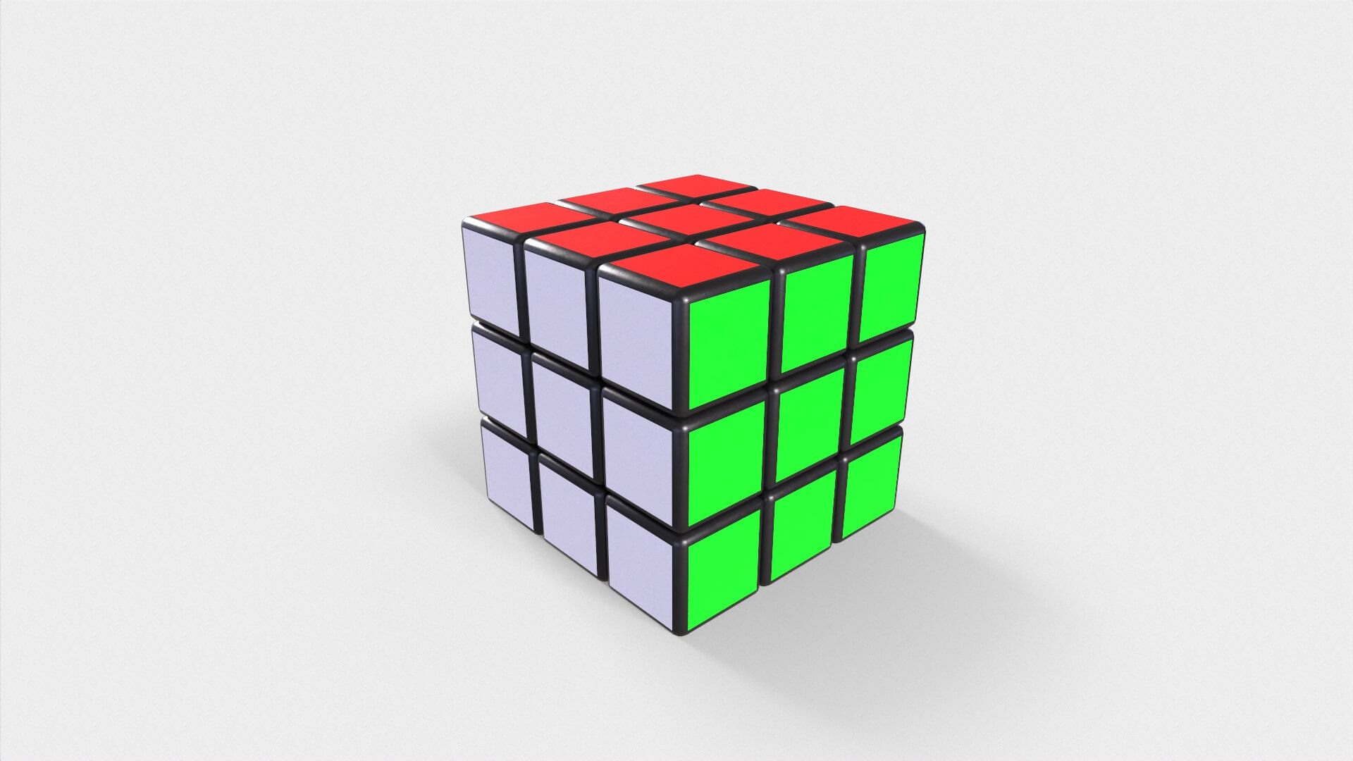 Rubiks Cube - 3D Model by muharremadk