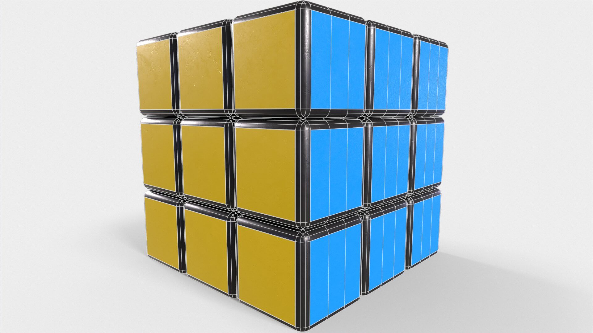 Rubiks Cube - 3D Model by muharremadk