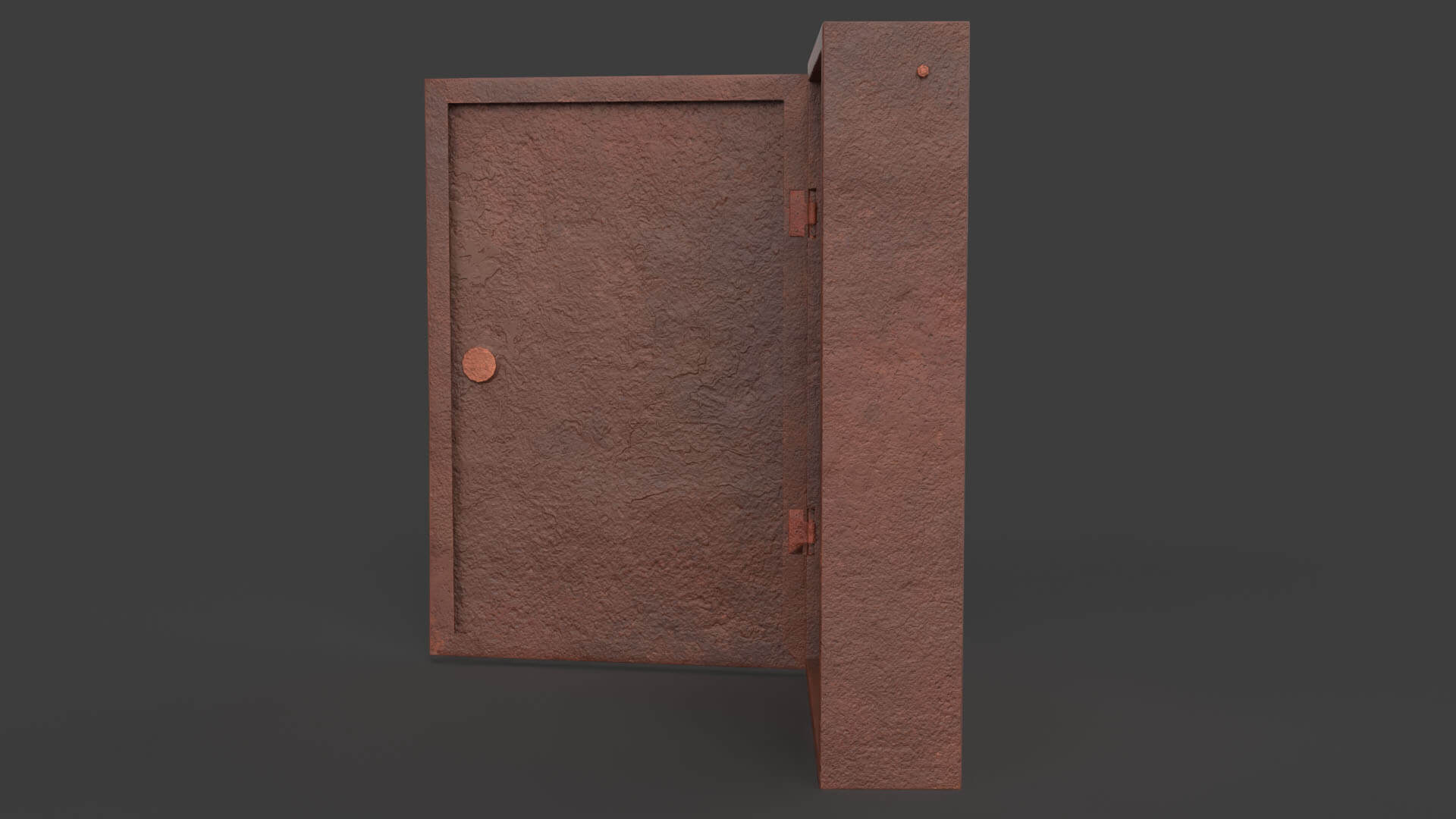 Rusted Power Box - 3D Model by muharremadk