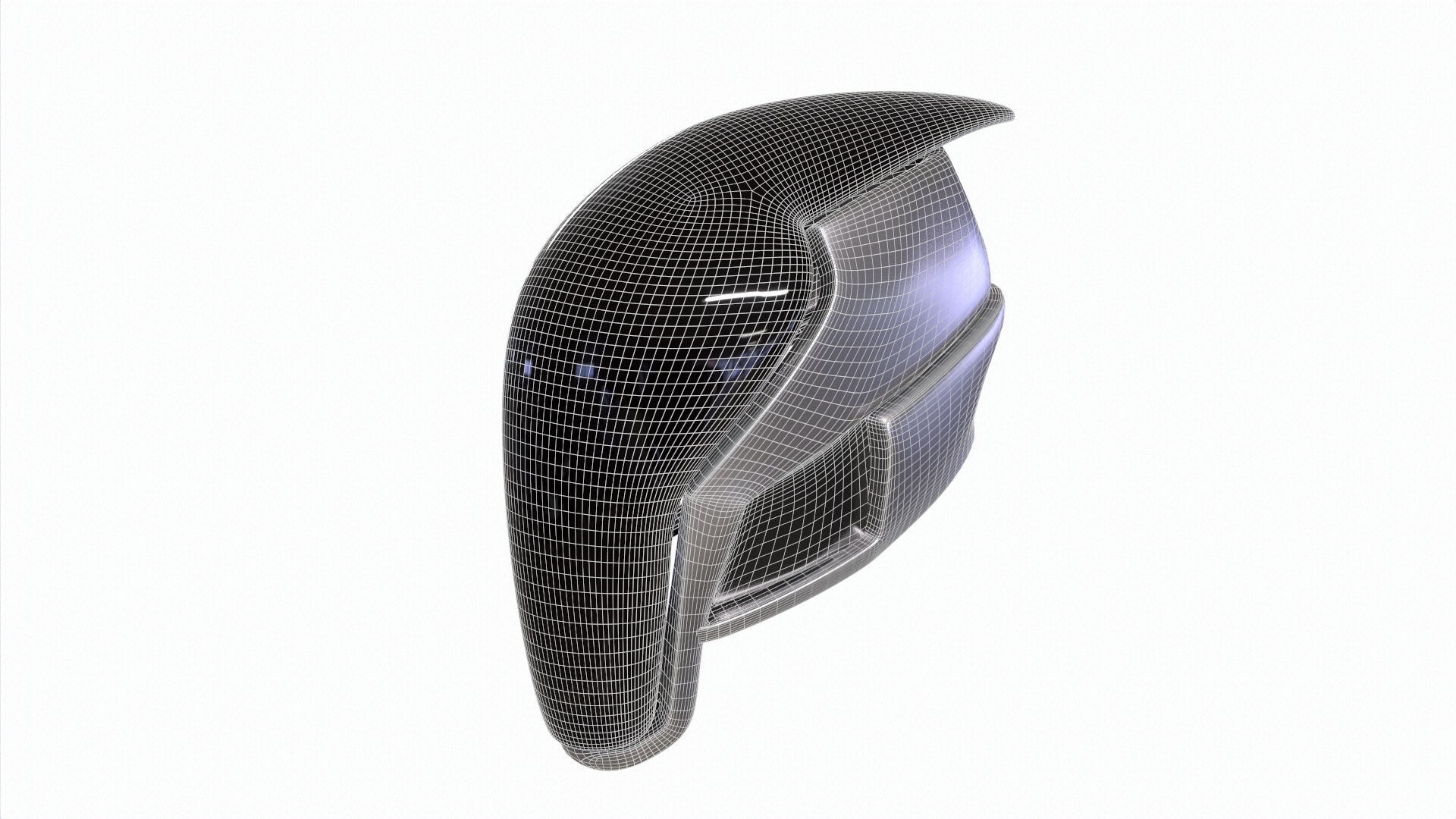 Sci-Fi Future Mask 3D Model by muharremadk