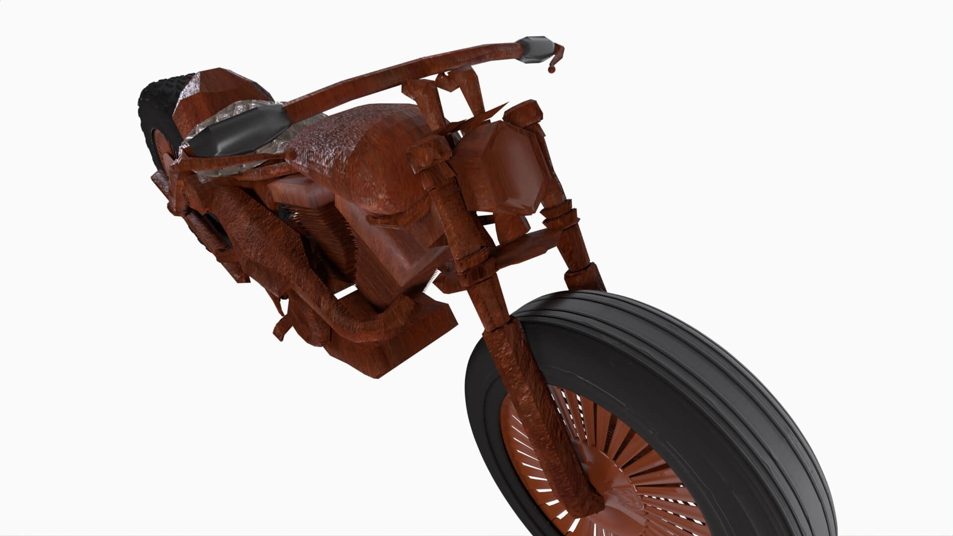 Scrap Motorcycle - 3D Model by muharremadk