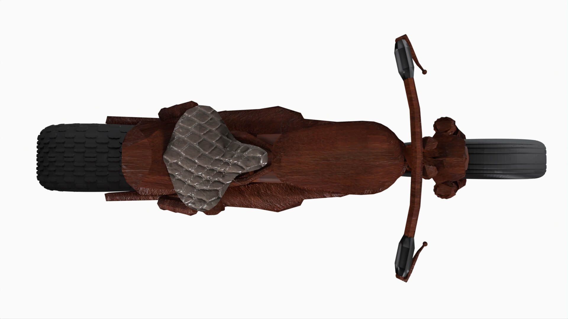 Scrap Motorcycle - 3D Model by muharremadk