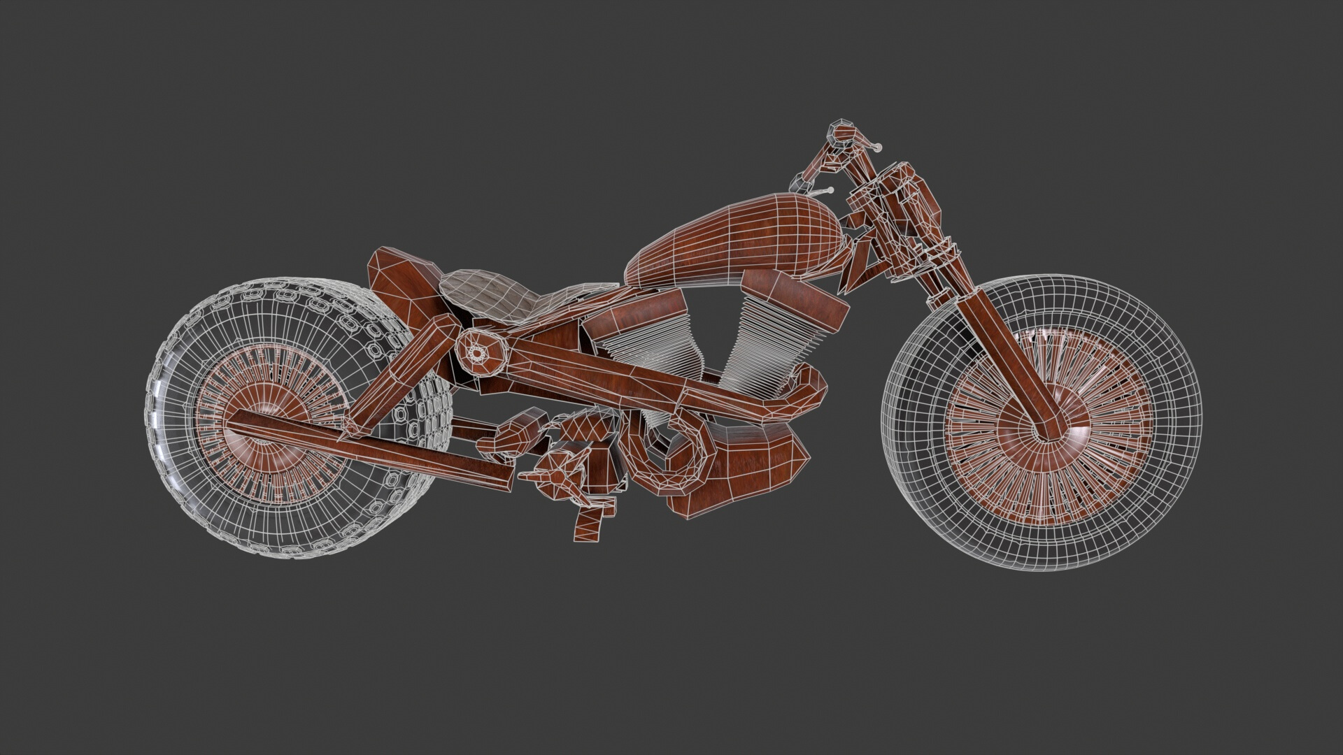 Scrap Motorcycle - 3D Model by muharremadk