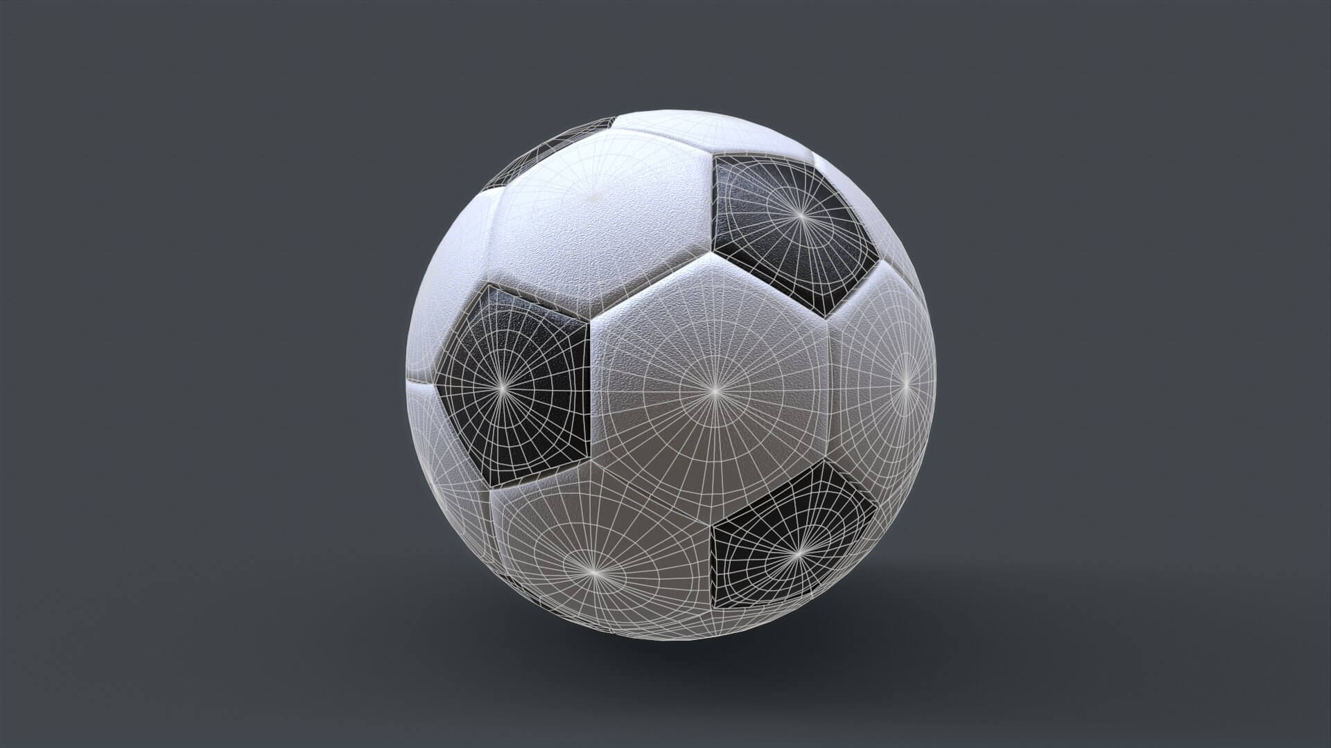 Soccer Ball Texture Maya