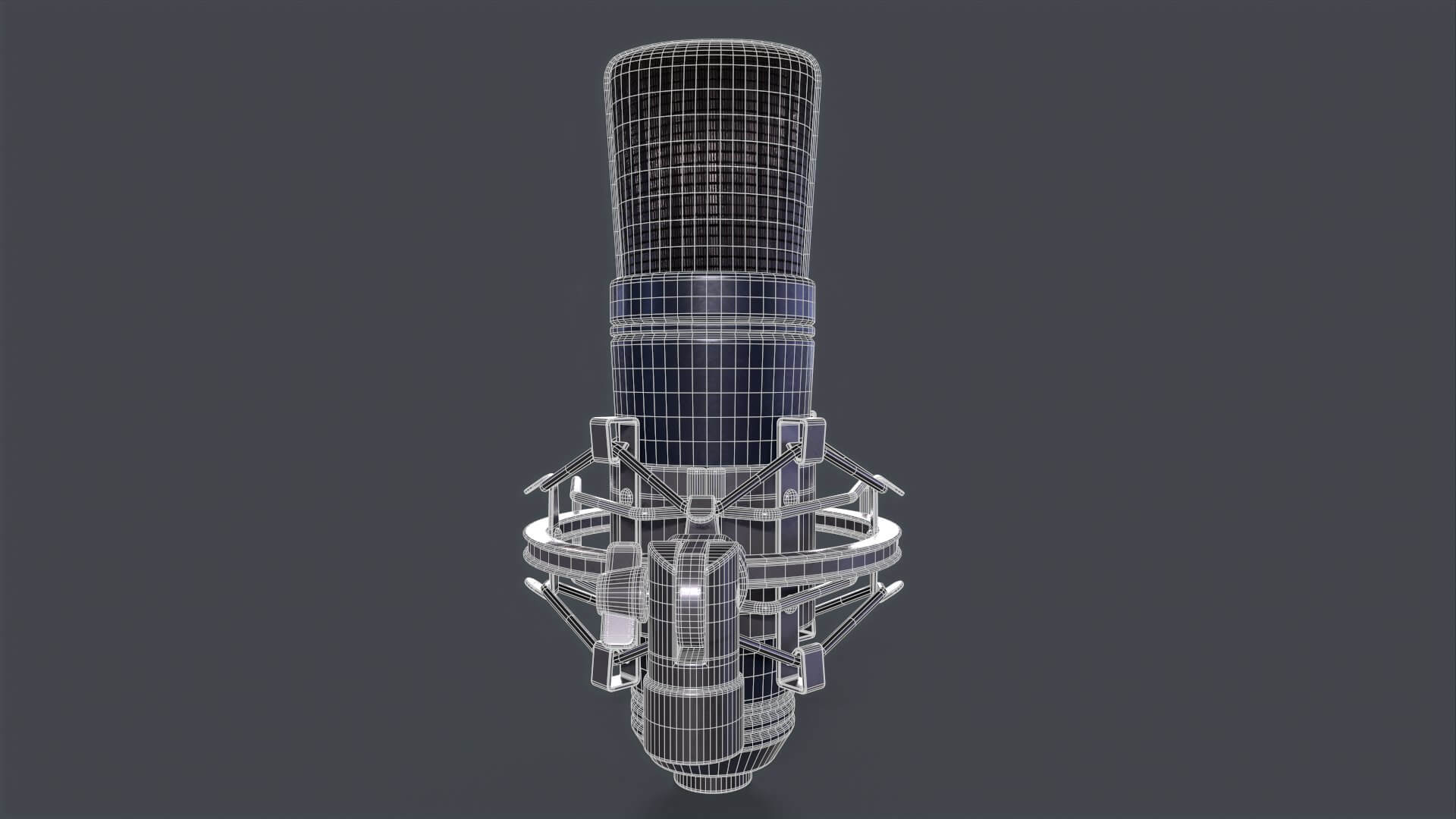 Studio Microphone - 3D Model by muharremadk