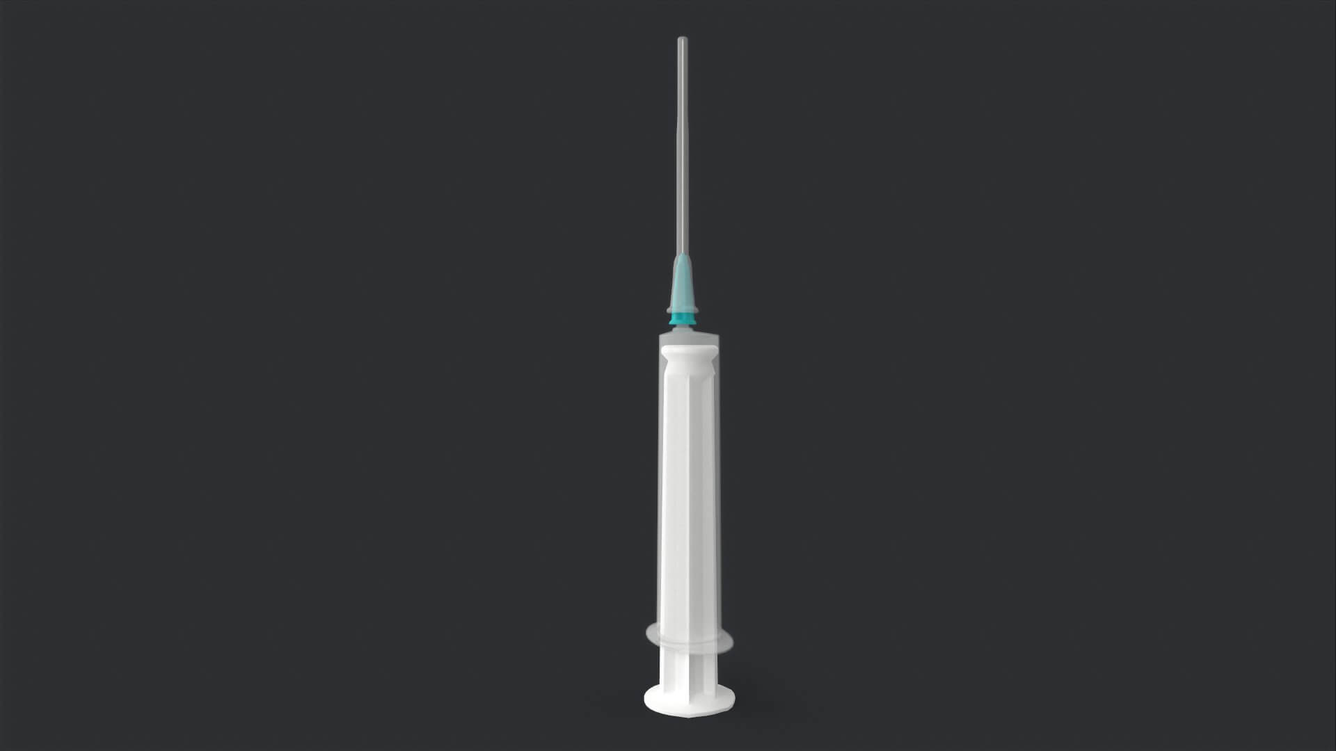 Syringe Medical Instrument - 3D Model by muharremadk