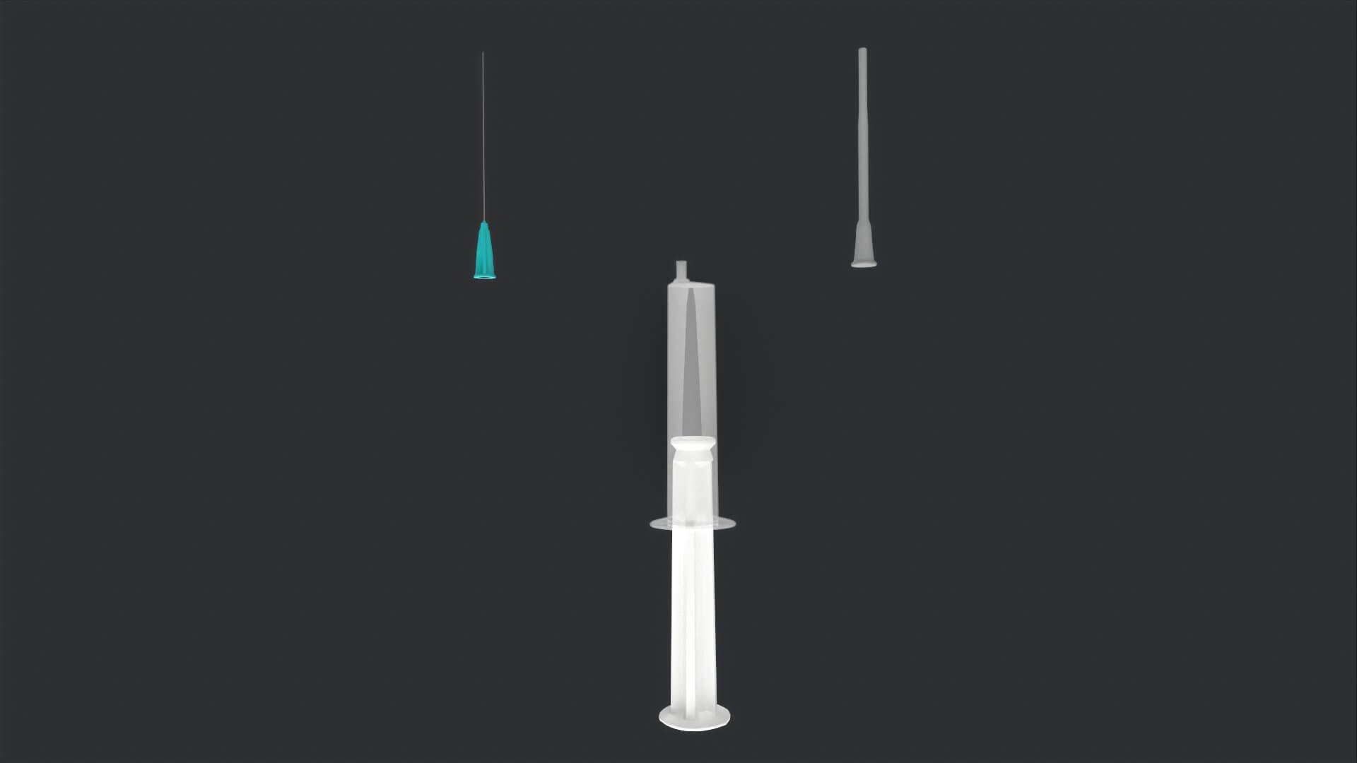 Syringe Medical Instrument - 3D Model by muharremadk