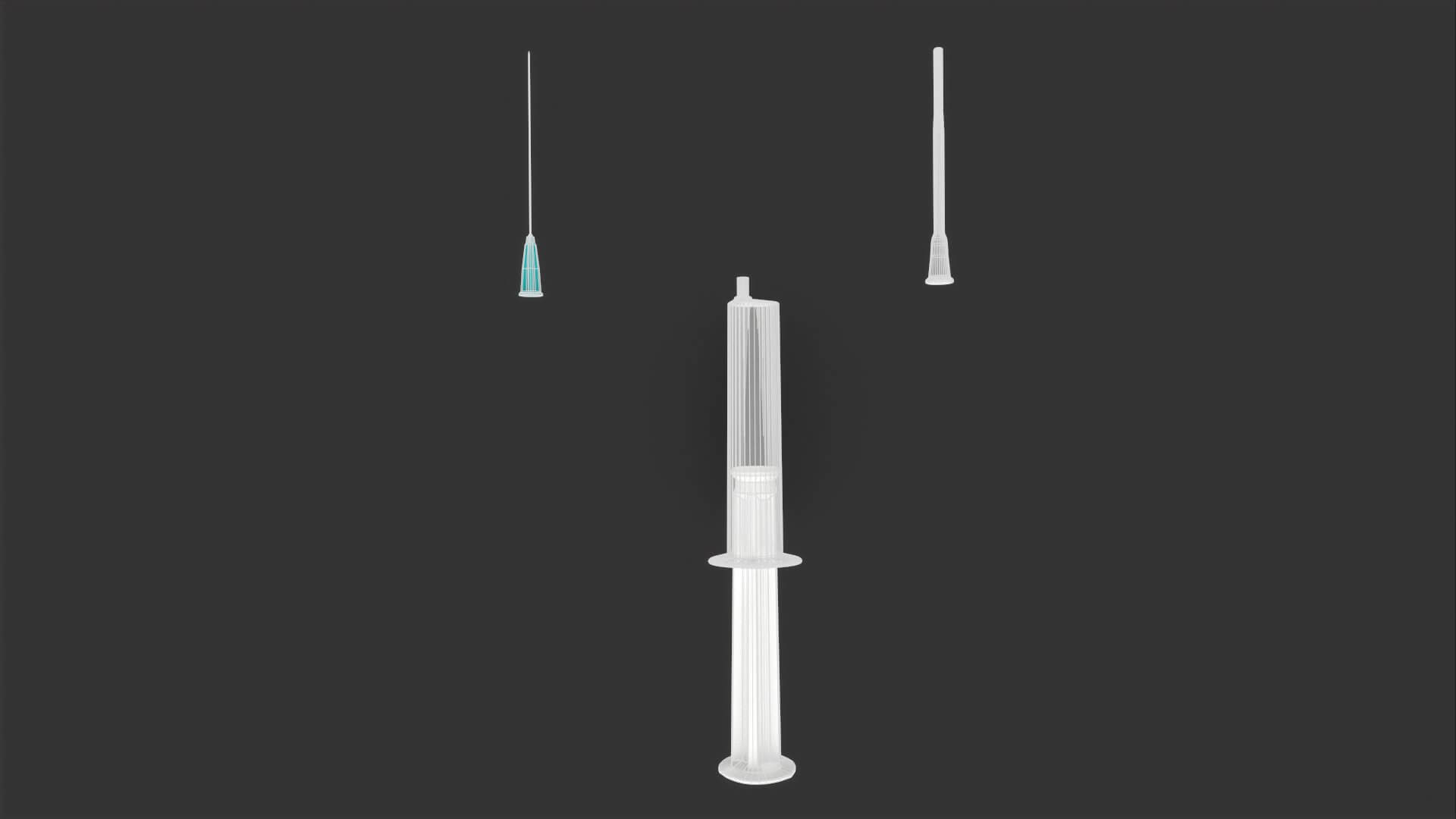 Syringe Medical Instrument - 3D Model by muharremadk