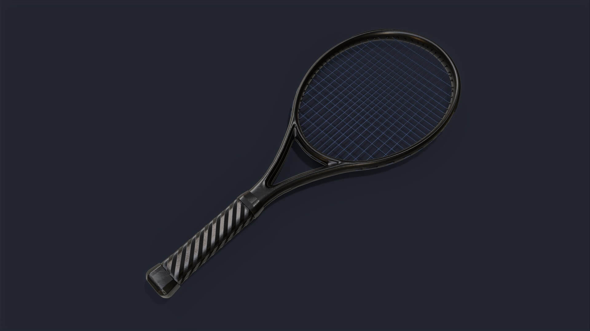 Tennis Racket - 3D Model by muharremadk