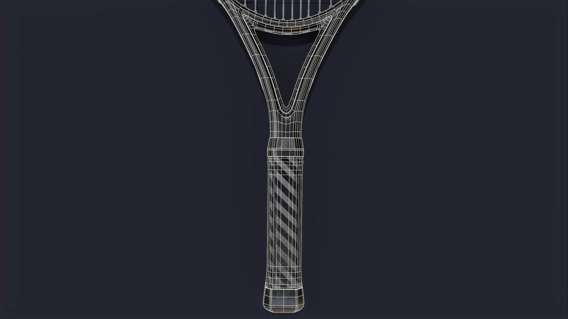 Tennis Racket - 3D Model by muharremadk