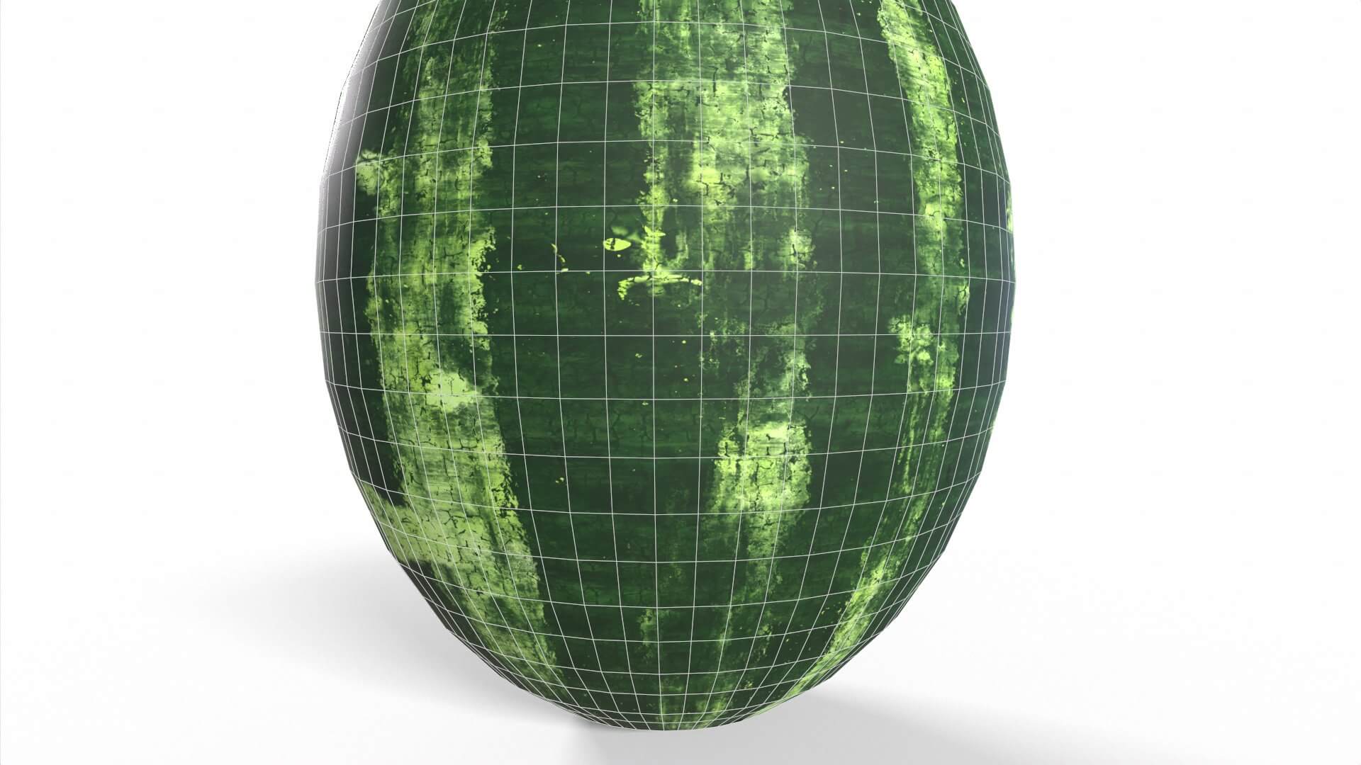 Watermelon - 3D Model by muharremadk