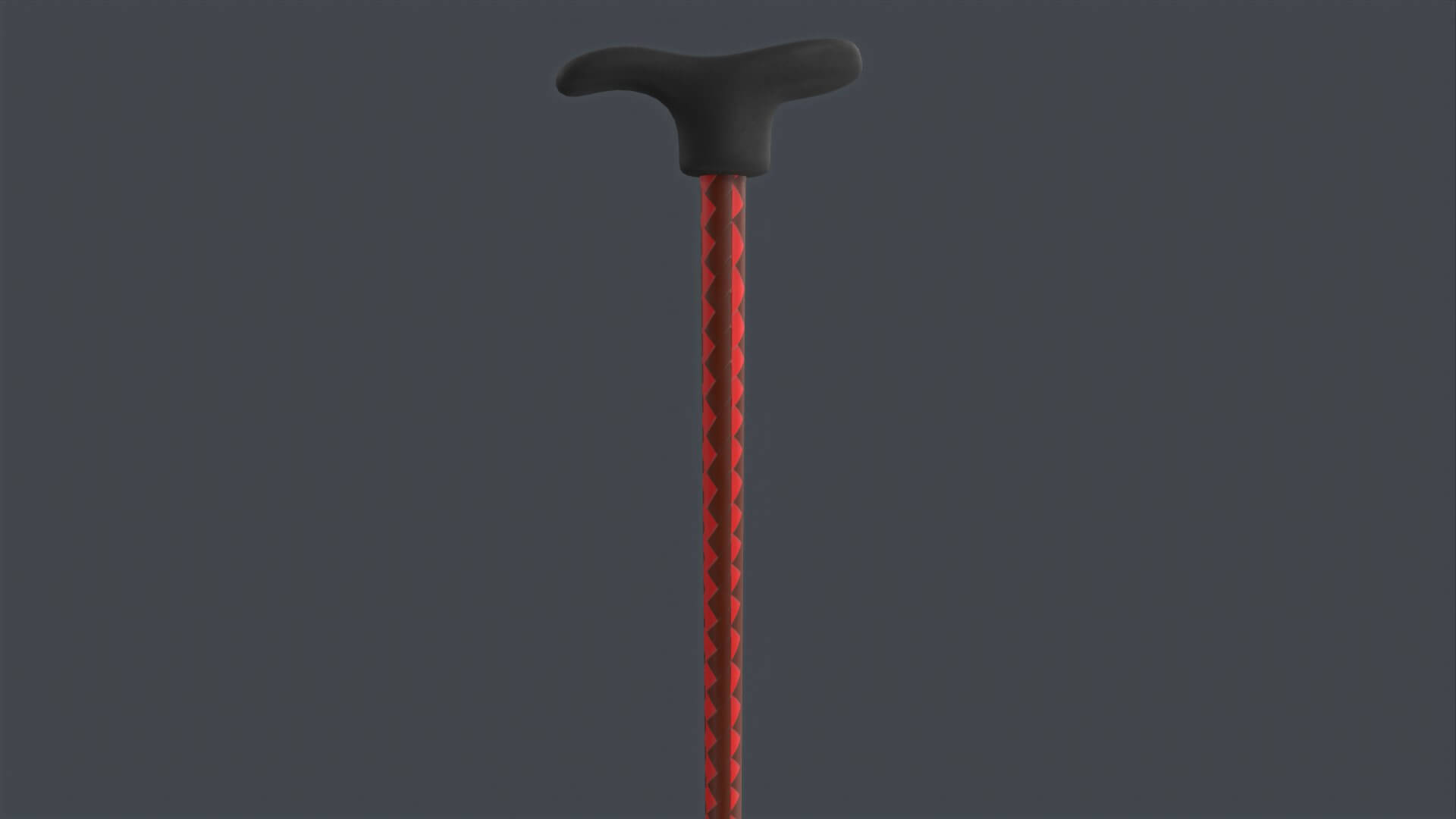 Wooden Walking Stick - 3D Model by muharremadk
