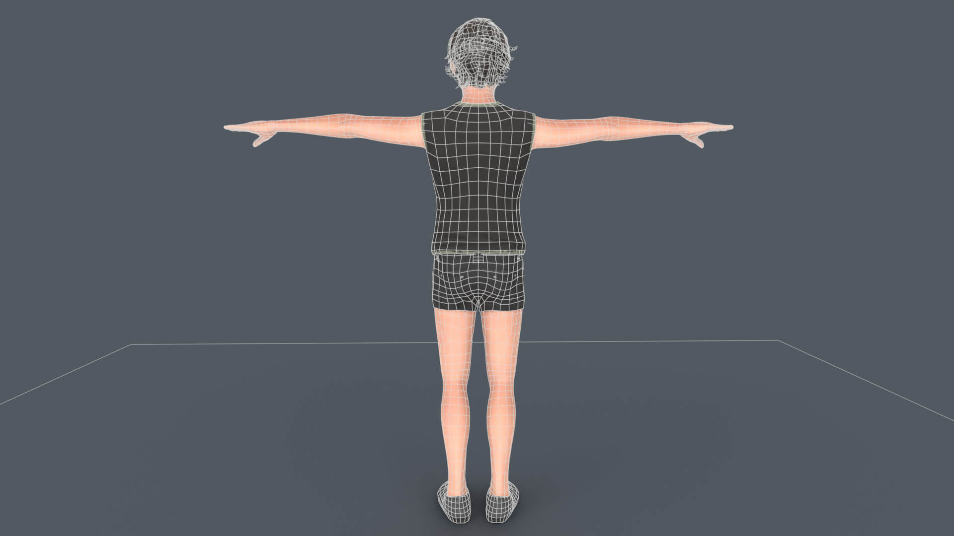 Young Boy - 3D Model by muharremadk