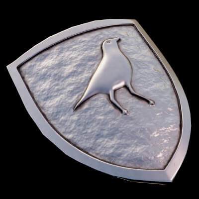 Ornamental Shield - 3D Model by muhuk