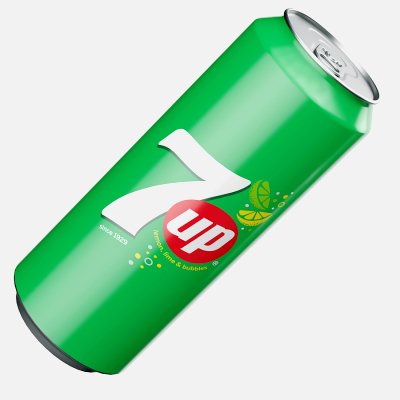 7 Up Cans 568ml - 3D Model by murtazaboyraz