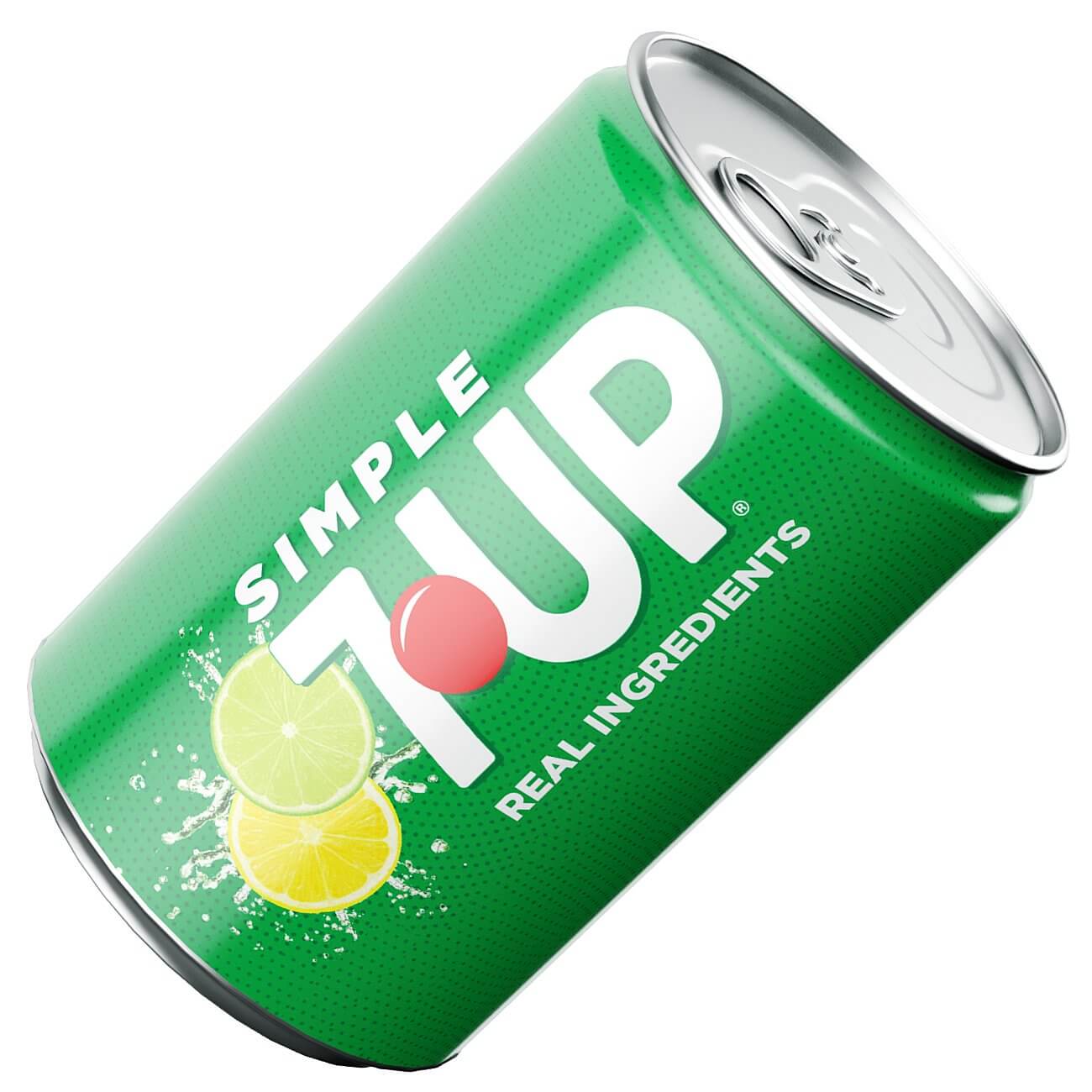 7 Up Simple Can 163ml Slim - 3D Model by murtazaboyraz