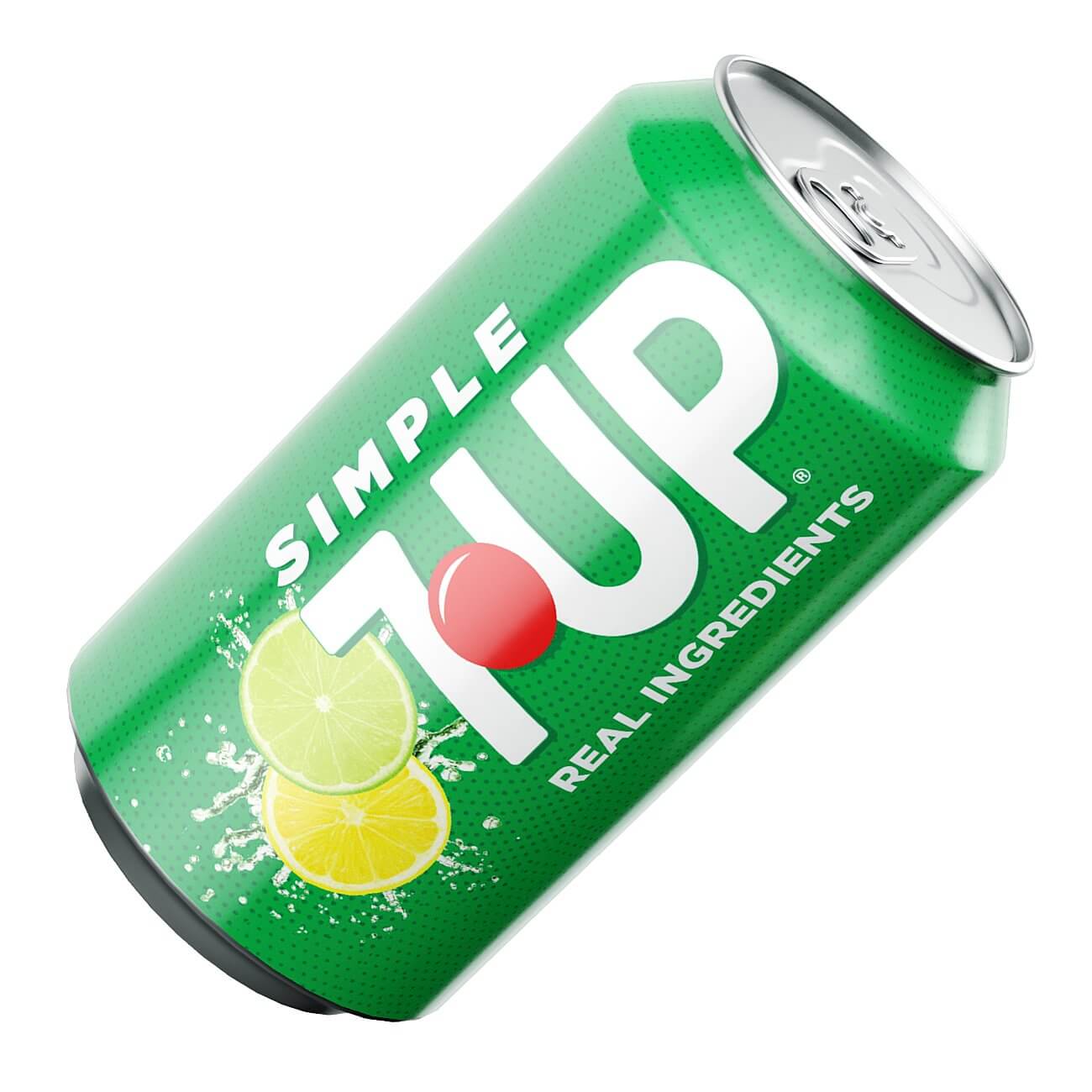 7 Up Simple Can 375ml - 3D Model by murtazaboyraz