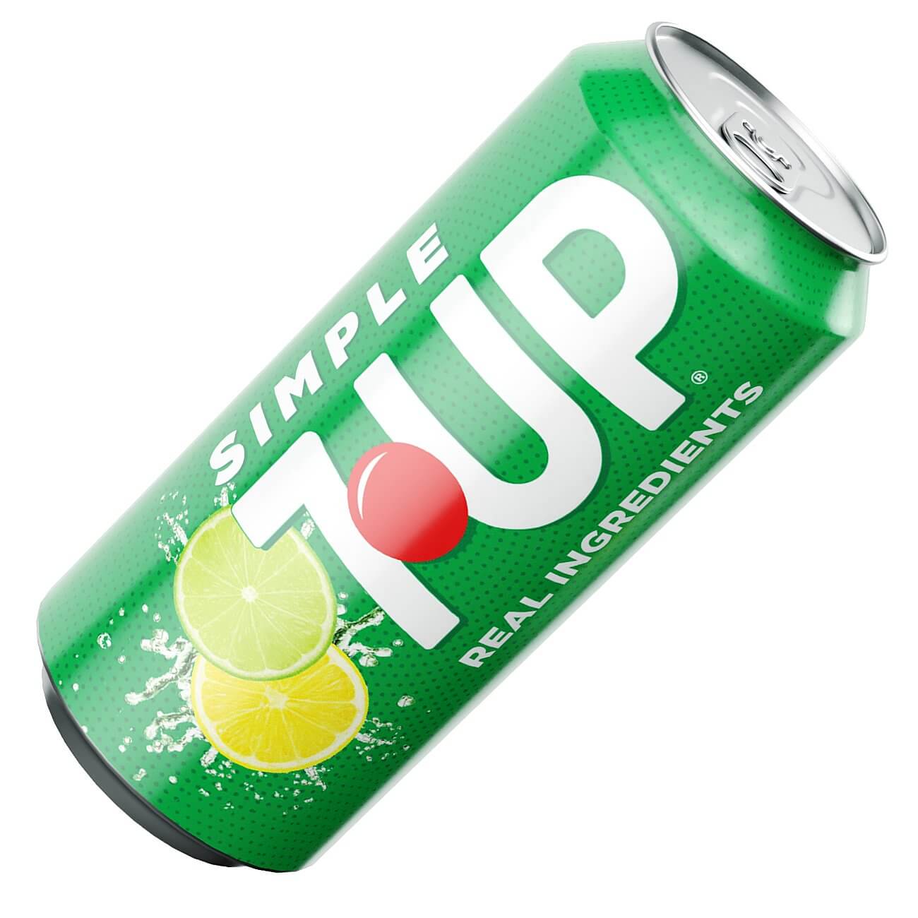 7 Up Simple Can 500ml - 3D Model by murtazaboyraz