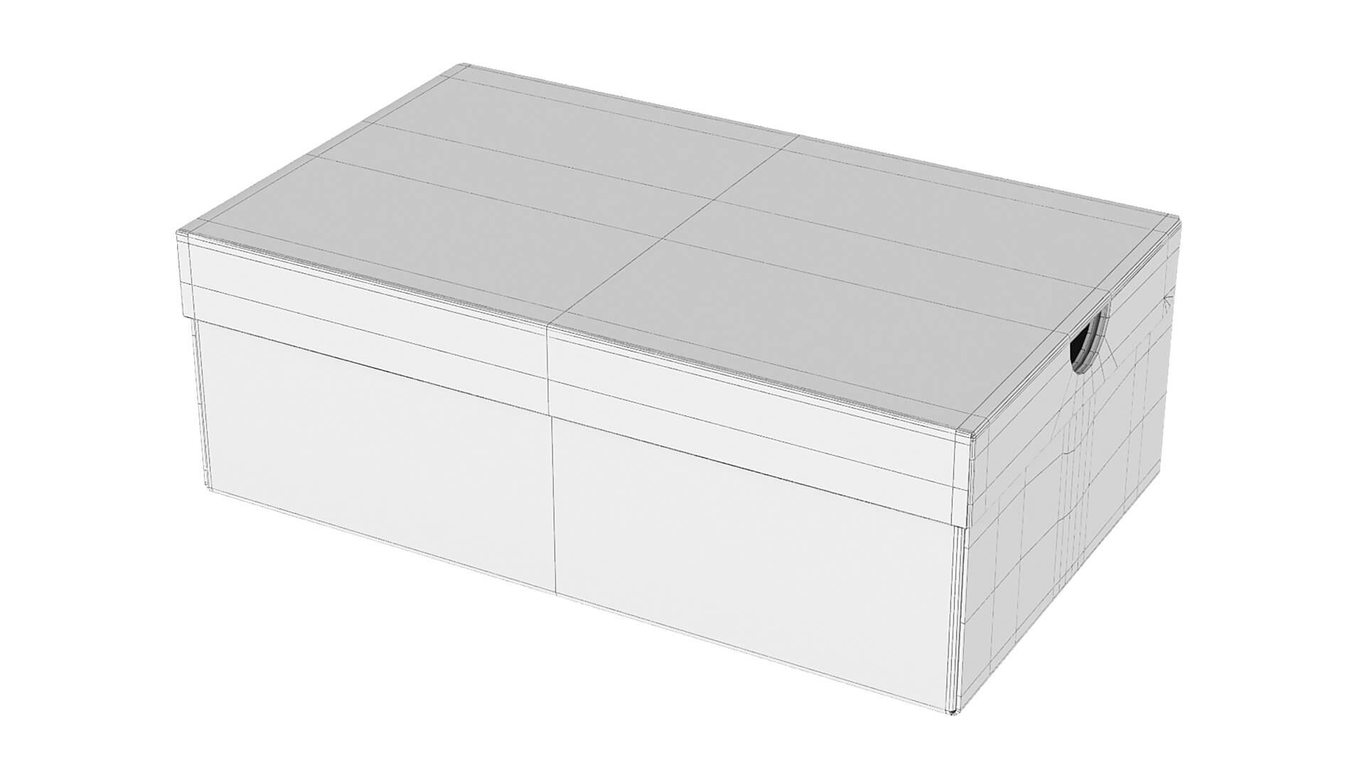 Adidas Shoe Box 001 - 3D Model by murtazaboyraz