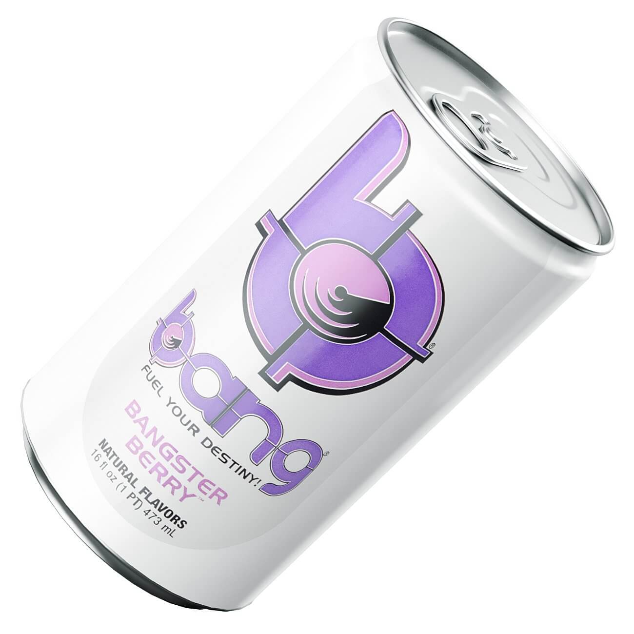 Bang Bangster Berry Energy Drink Can 187ml Slim - 3D Model by murtazaboyraz