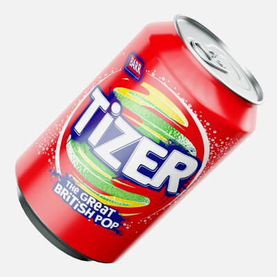 Barr Tizer Can 330ml - 3D Model by murtazaboyraz