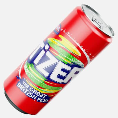 Barr Tizer Can 355ml Sleek - 3D Model by murtazaboyraz