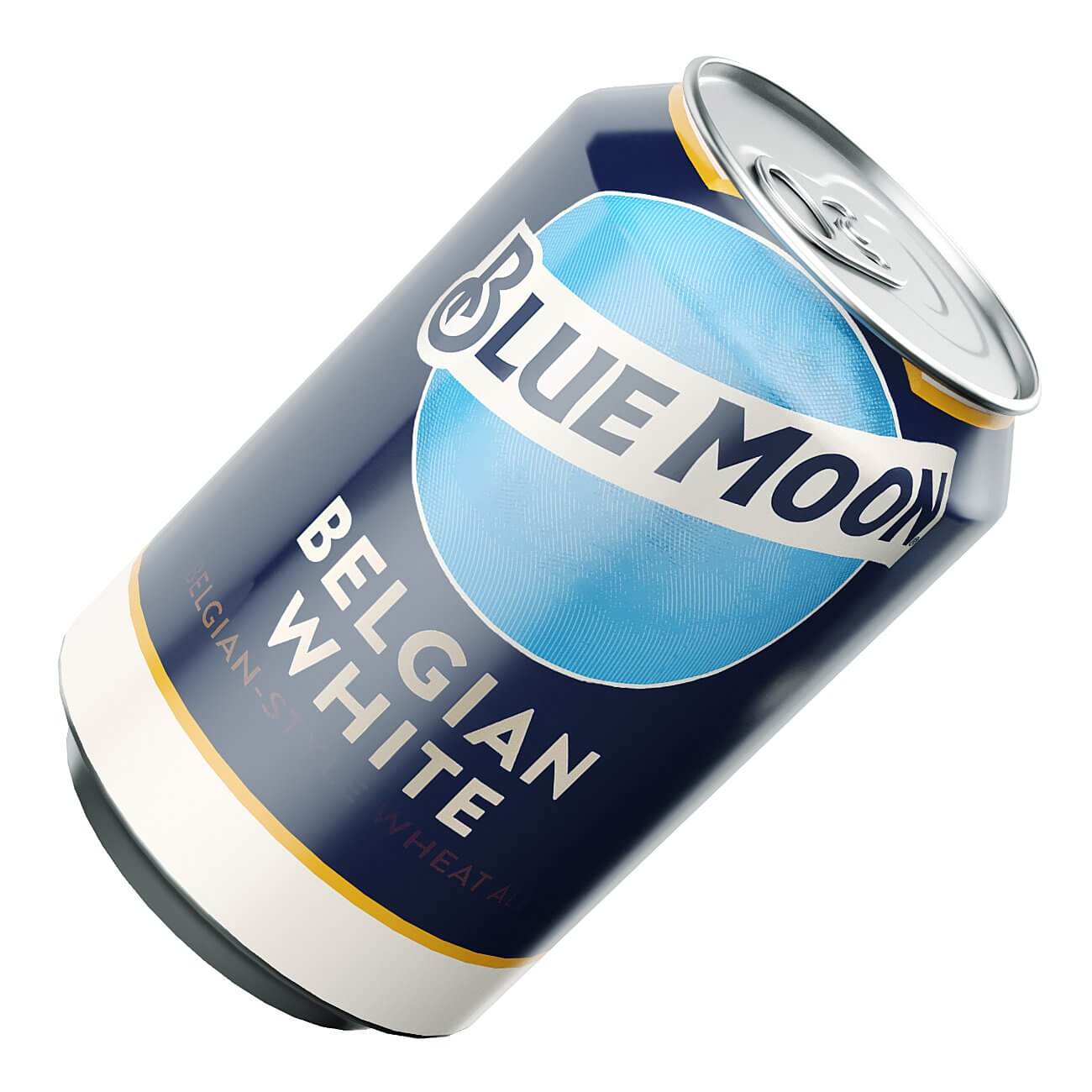 Blue Moon Belgian White Wheat Ale 330ml - 3D Model by murtazaboyraz
