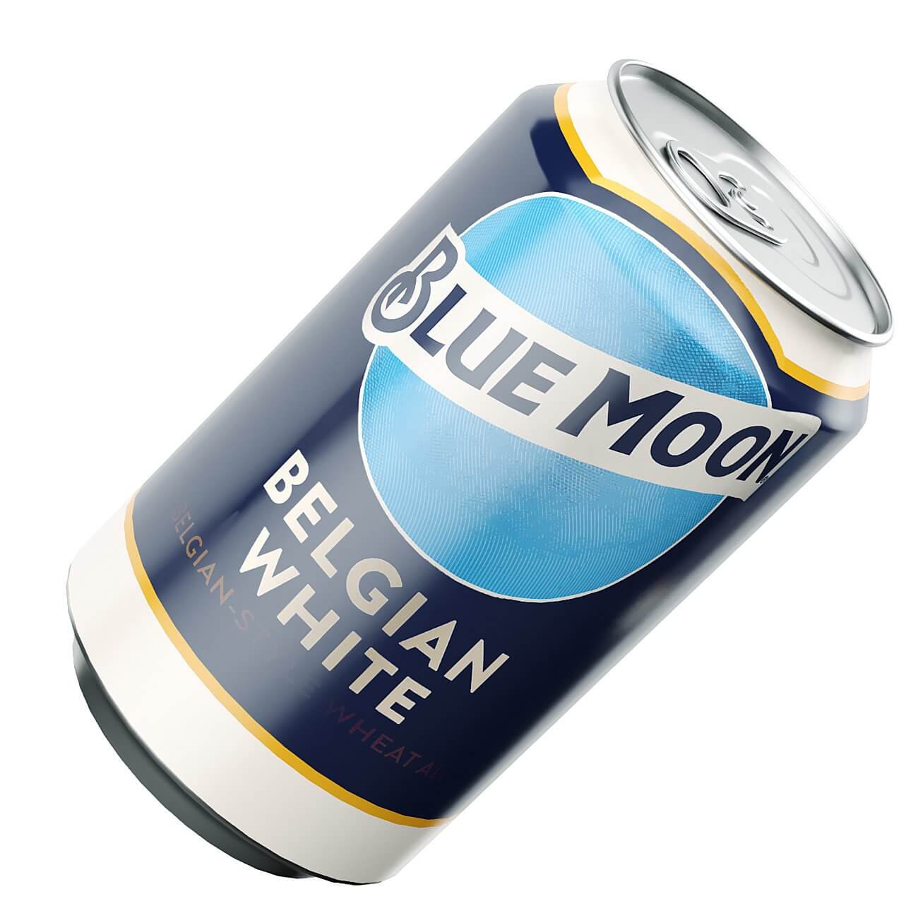 Blue Moon Belgian White Wheat Ale 355ml - 3D Model by murtazaboyraz