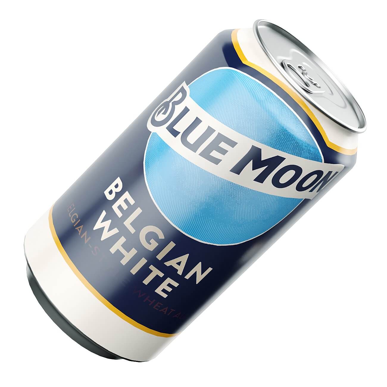 Blue Moon Belgian White Wheat Ale 375ml - 3D Model by murtazaboyraz