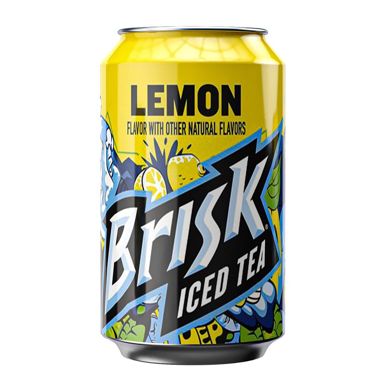 Brisk Iced Tea Cans 355ml - 3D Model by murtazaboyraz