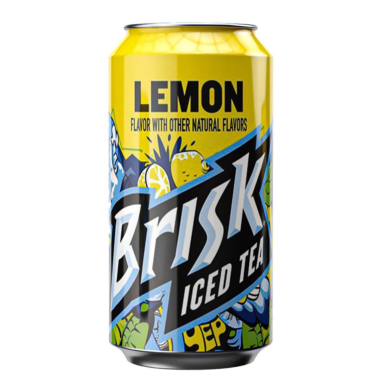 Brisk Iced Tea Cans 440ml - 3D Model by murtazaboyraz